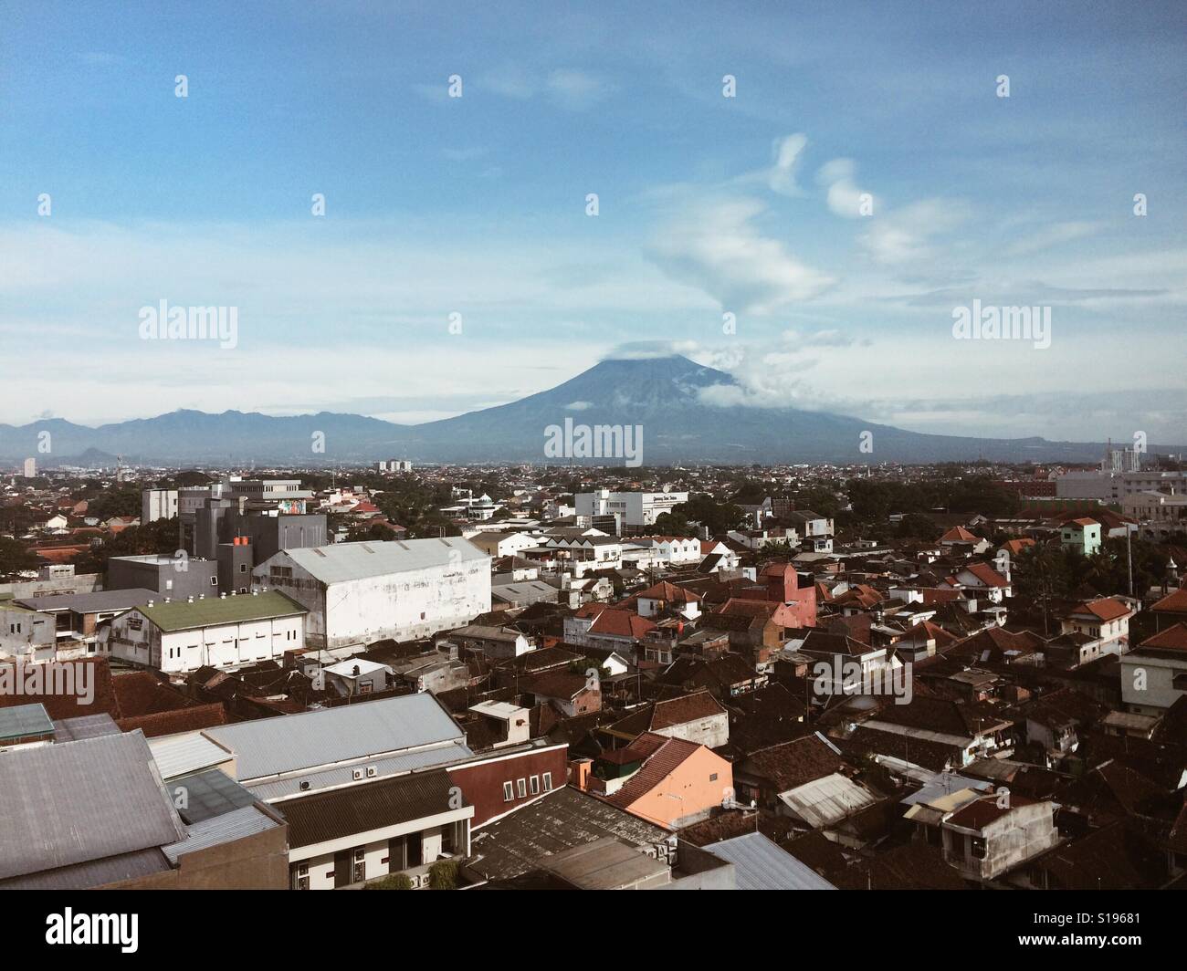 Morning view from the high building Stock Photo - Alamy