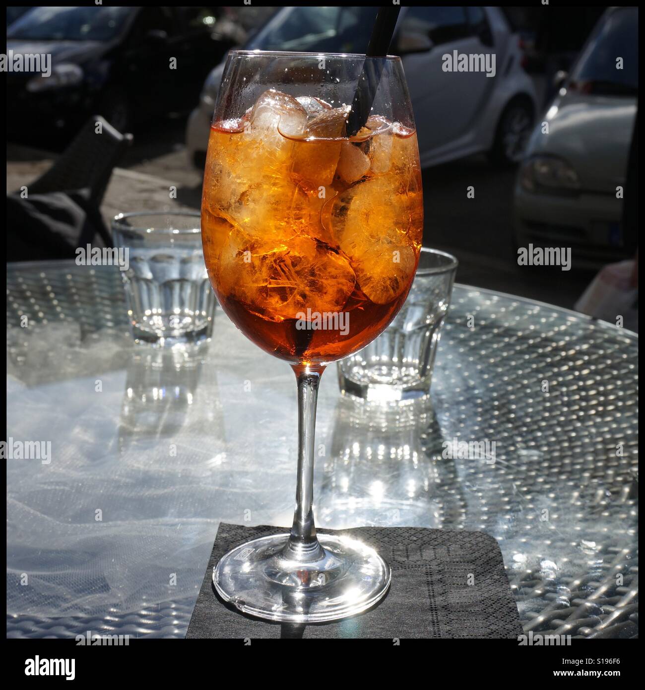 Glass cold spritz cocktail hi-res stock photography and images - Alamy