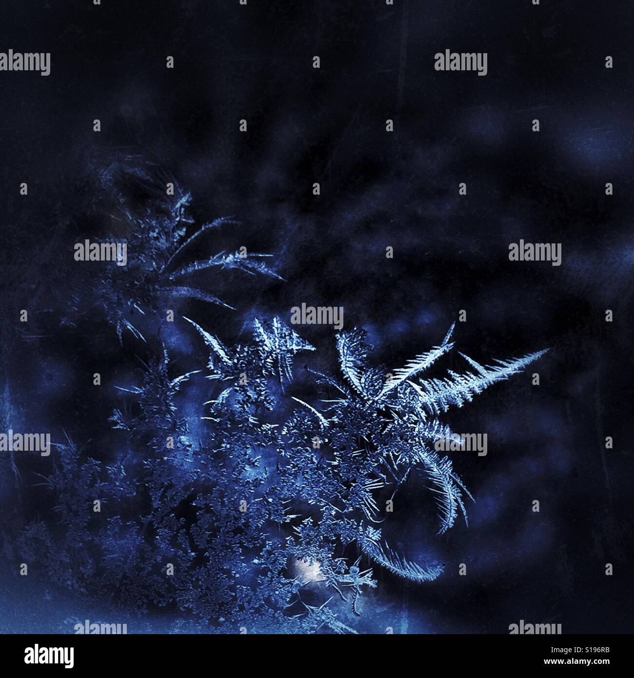 Ice crystals on the glass hi-res stock photography and images - Alamy
