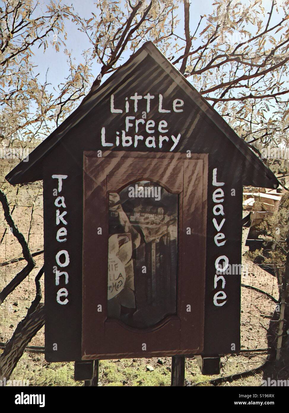 Little free library small hi-res stock photography and images - Alamy