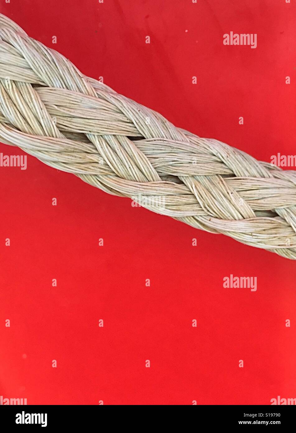 Plaited ropes hi-res stock photography and images - Alamy