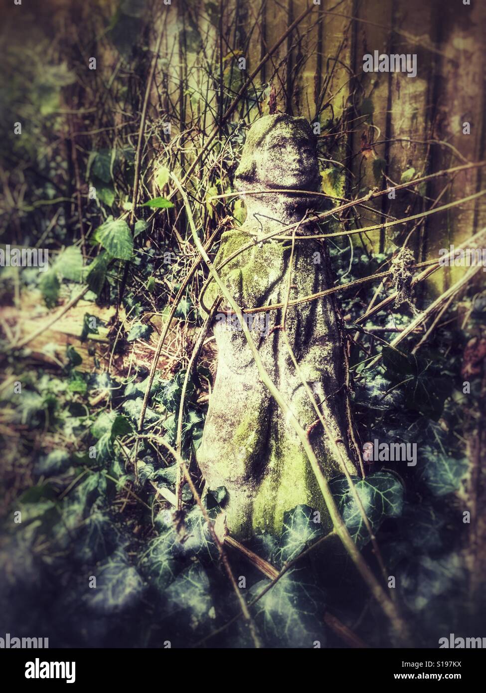 Statue Garden Overgrown High Resolution Stock Photography and Images ...
