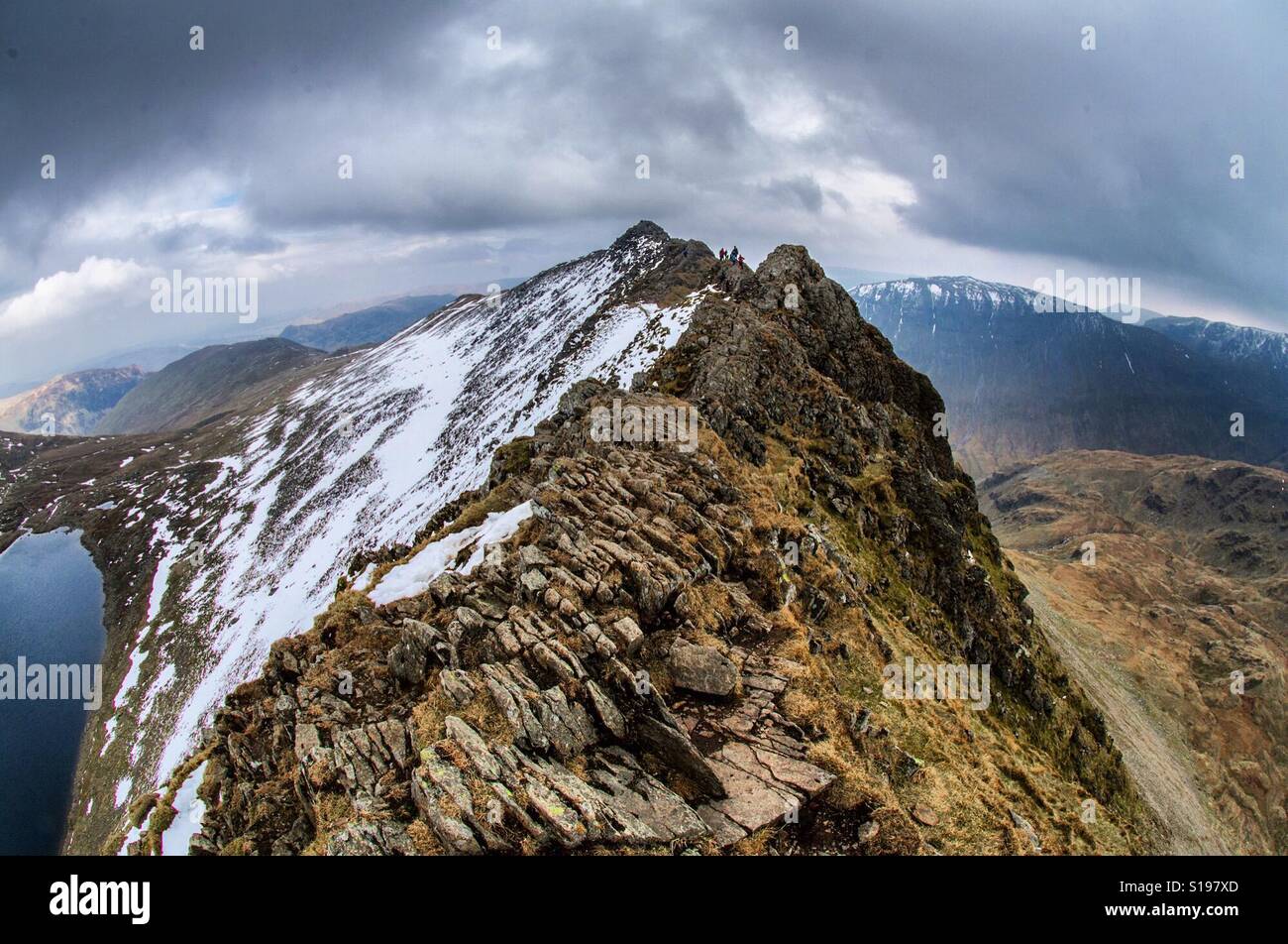 Arete helvellyn hi-res stock photography and images - Alamy