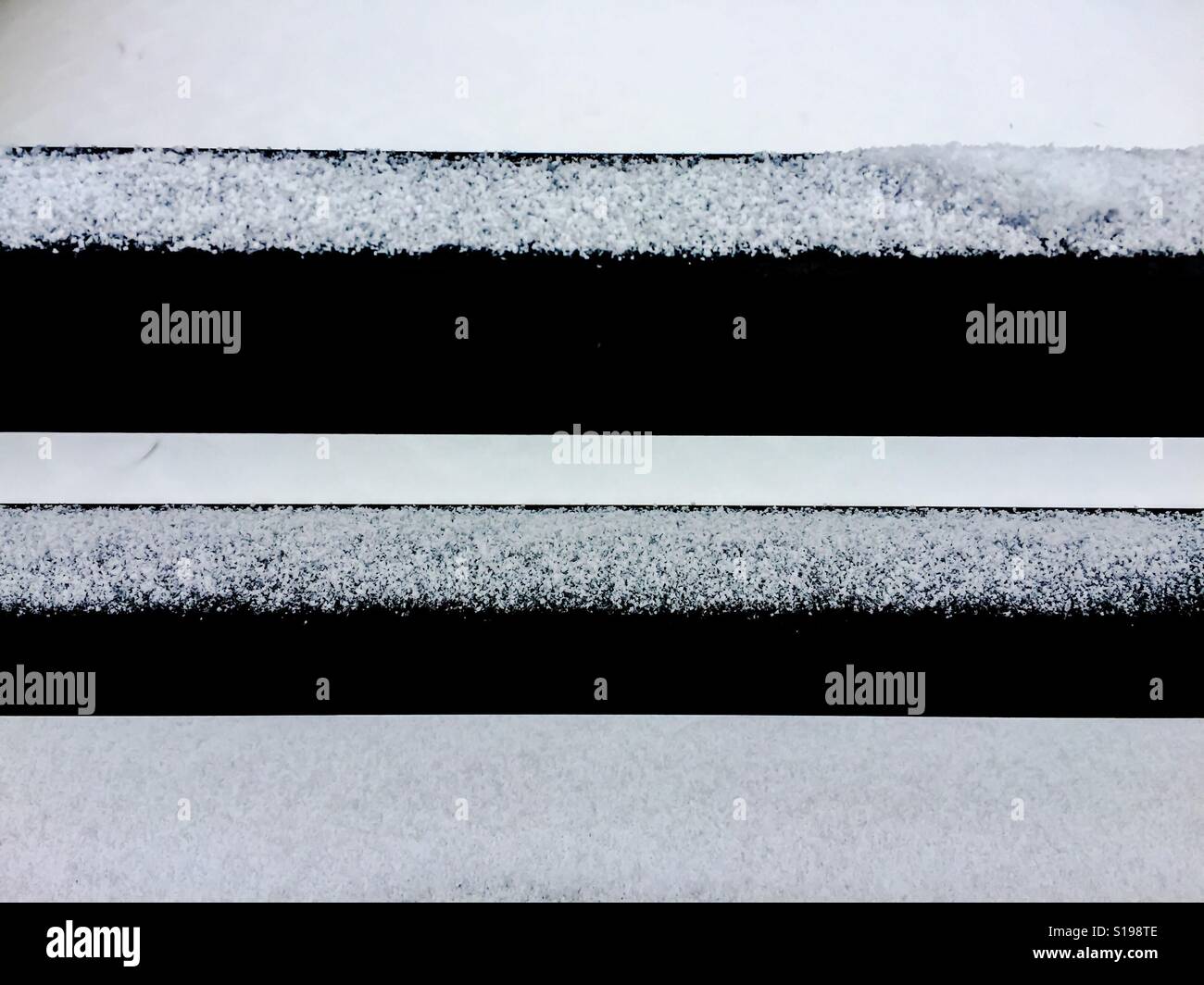 Bars in snow Stock Photo - Alamy