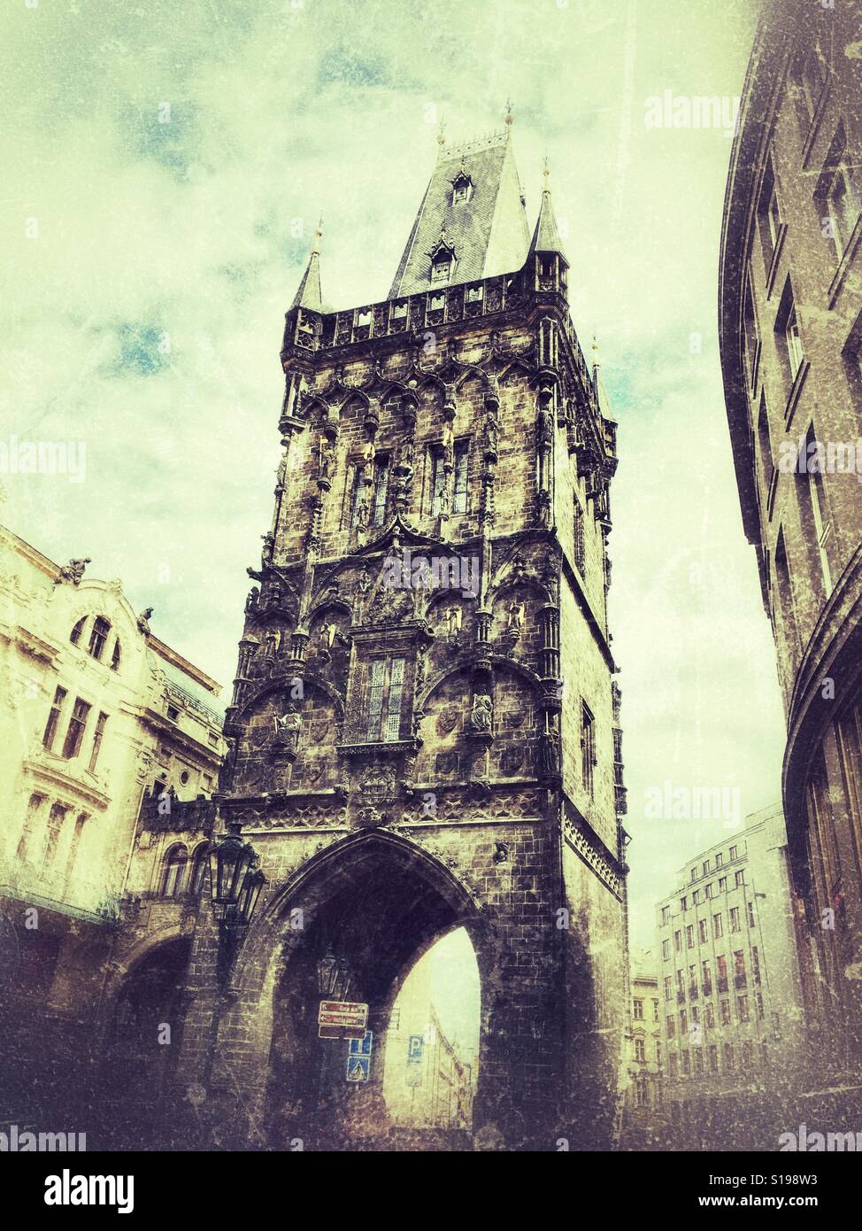Praha prasna brana hi-res stock photography and images - Alamy