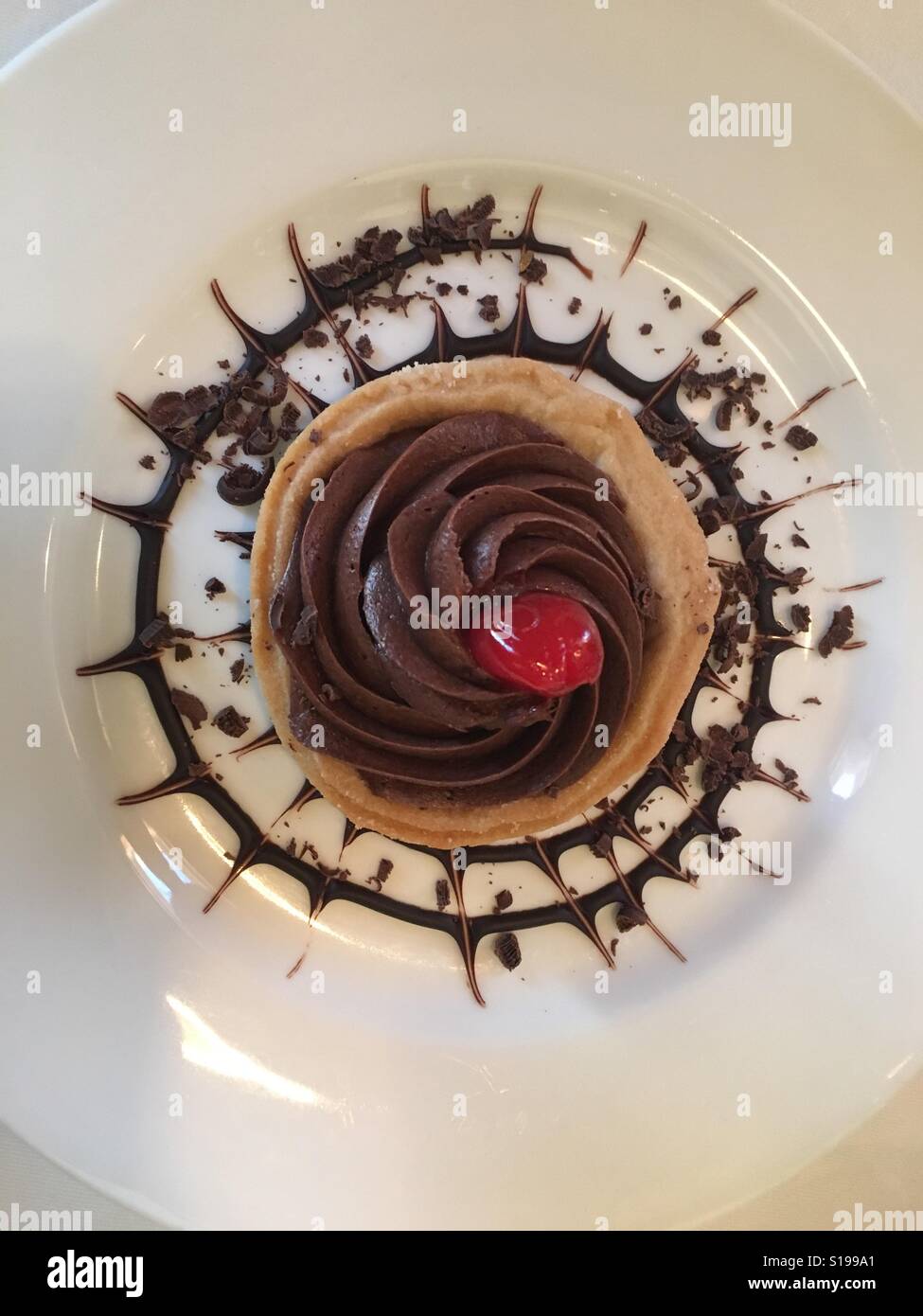 Dessert on cruise ship Stock Photo - Alamy