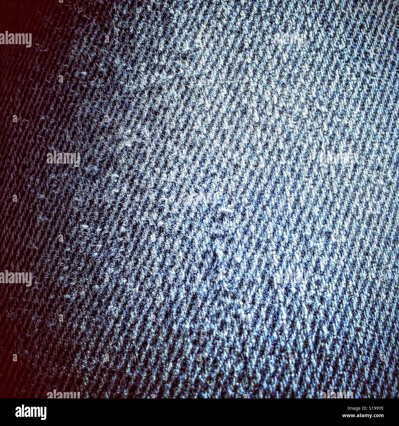 Close up picture of worn denim jeans Stock Photo - Alamy