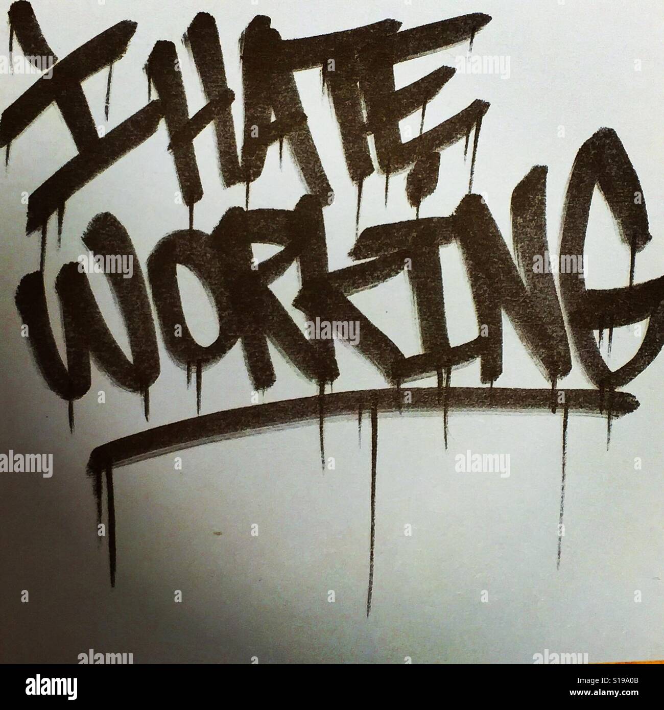 Hand with letters hi-res stock photography and images - Alamy