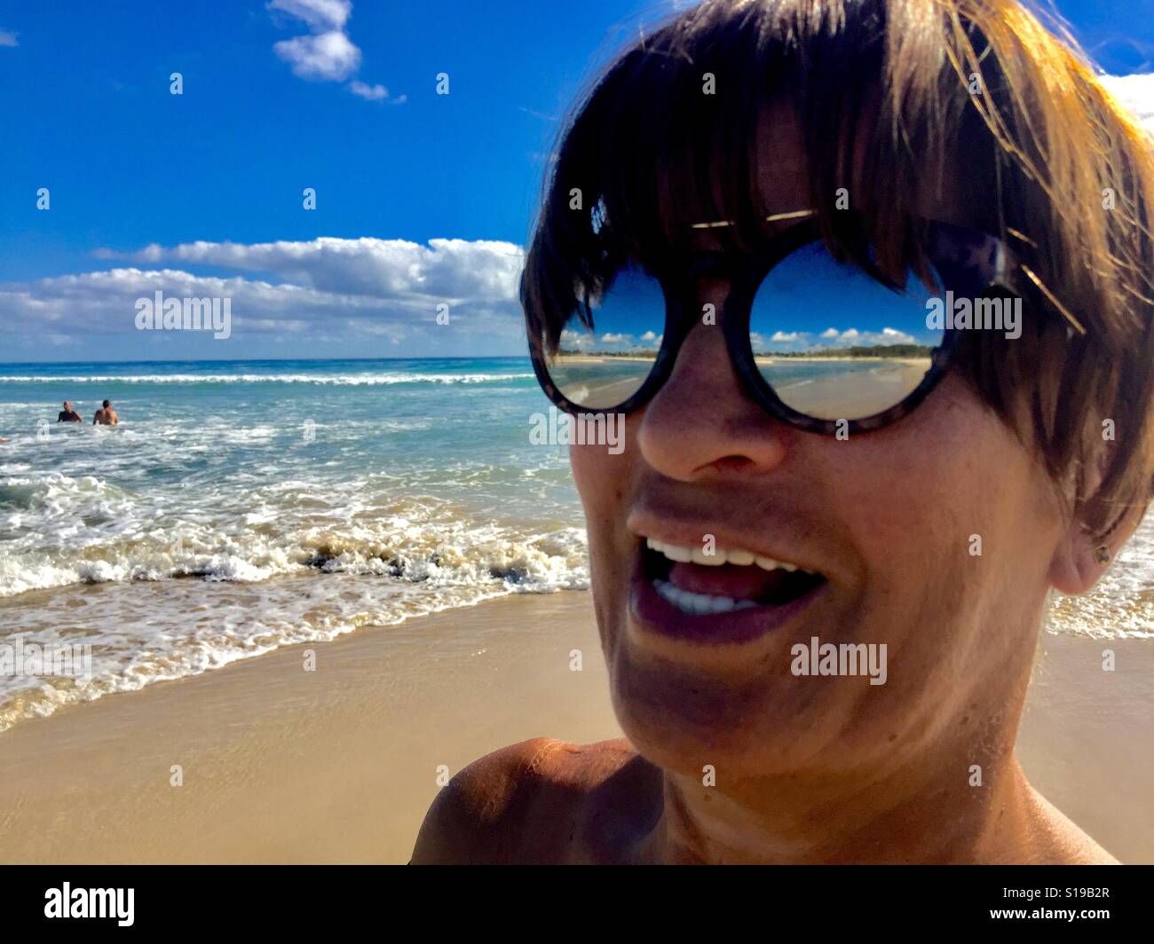Summer at Byron Bay Stock Photo - Alamy