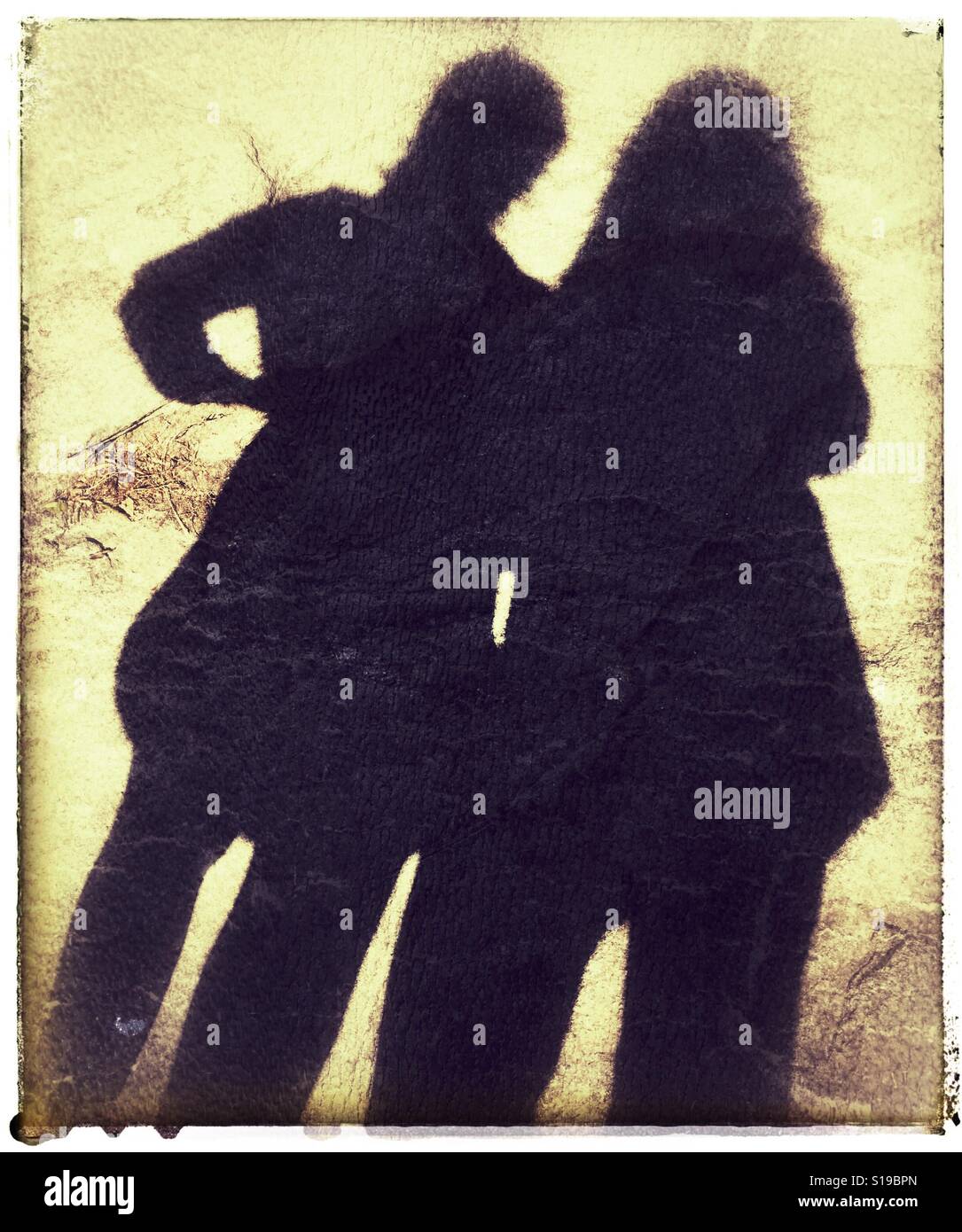 Friends shadows hi-res stock photography and images - Alamy