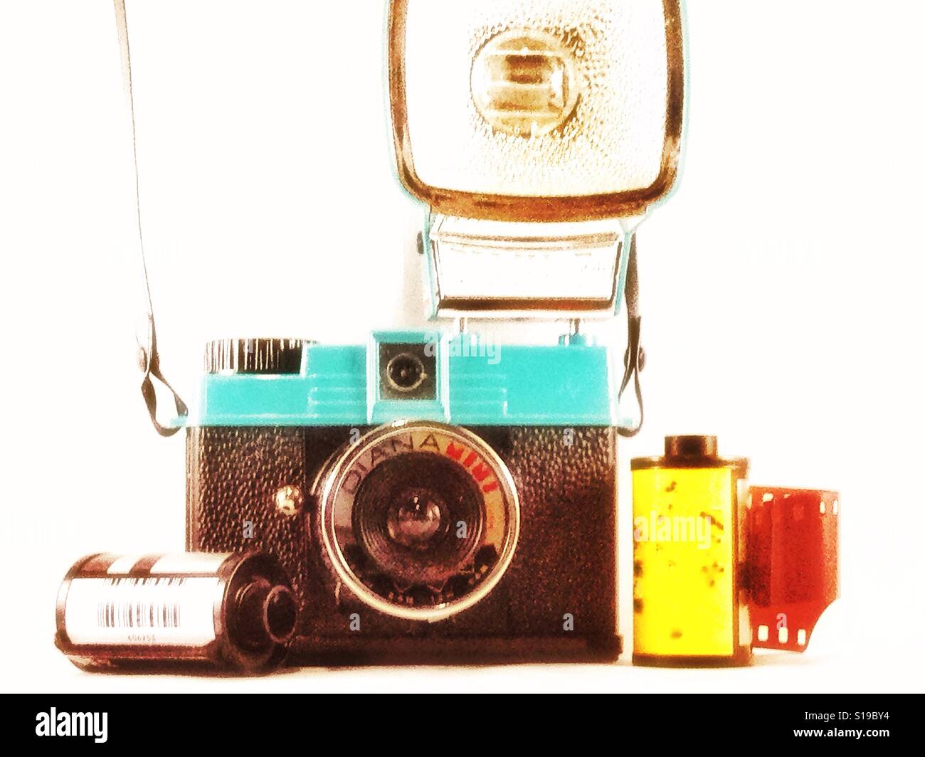 Retro analogue camera Stock Photo - Alamy