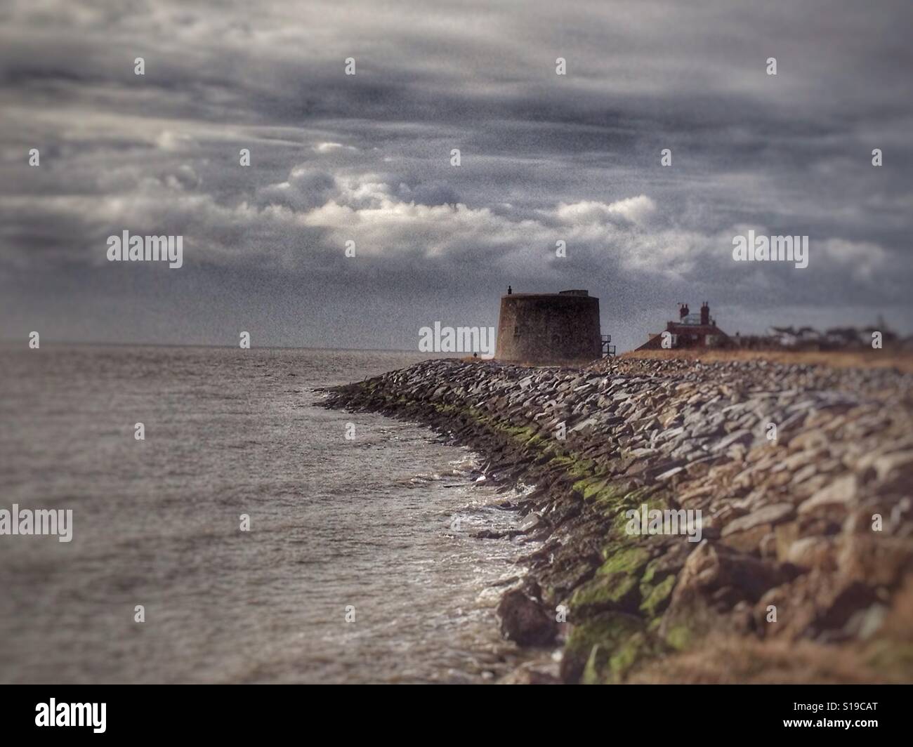 Rock armour coastal defences east lane hi-res stock photography and ...