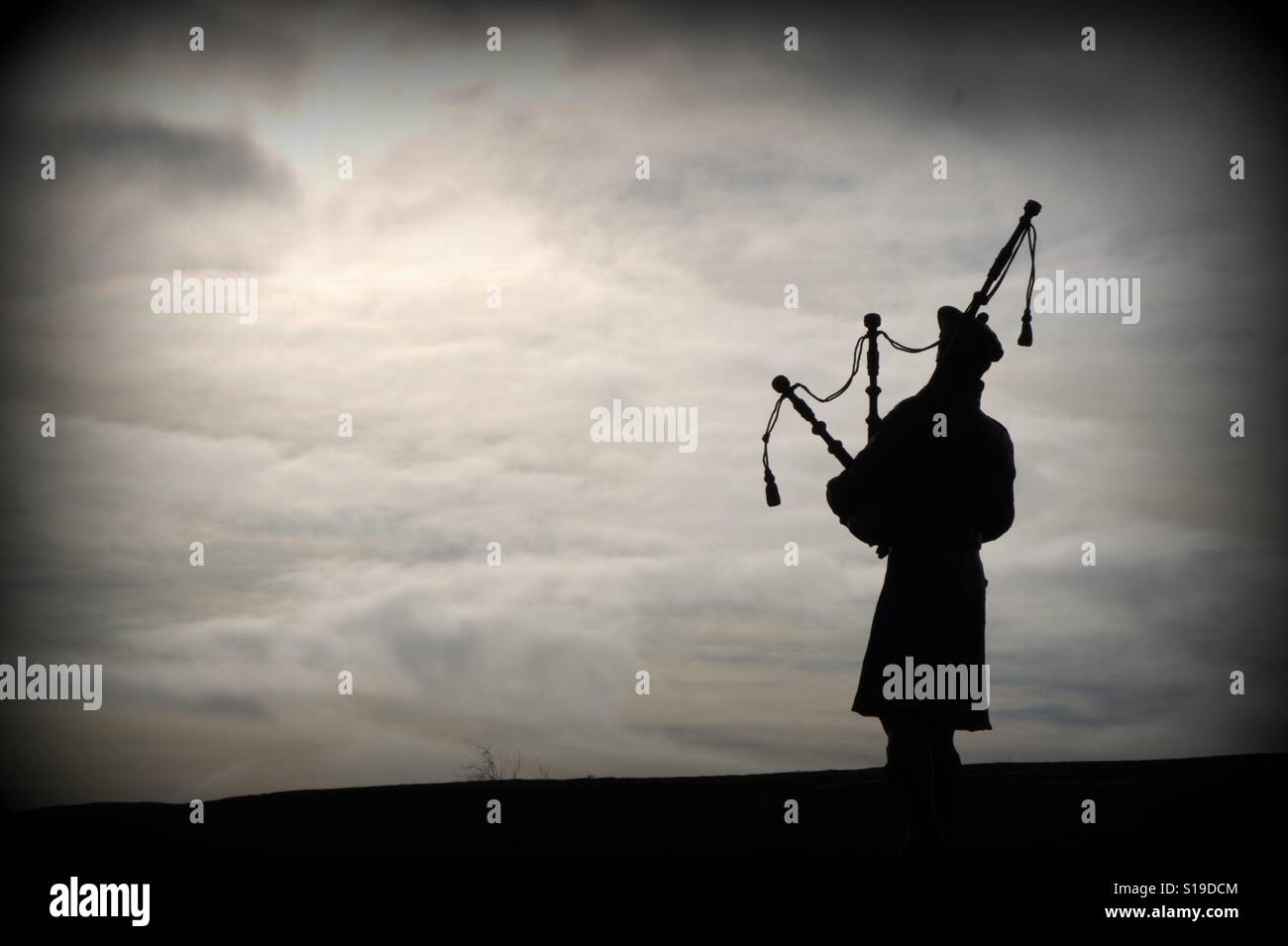 A lone piper hi-res stock photography and images - Alamy
