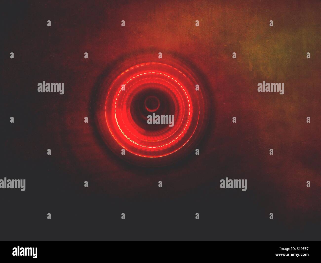Red circular light Stock Photo - Alamy