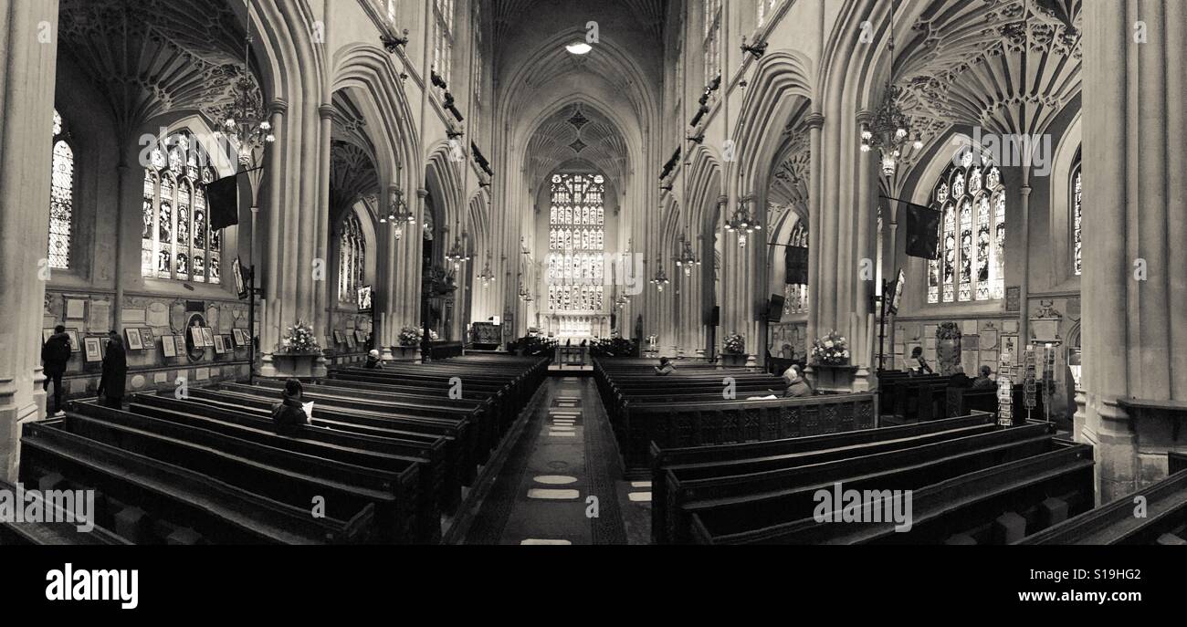 Inside Bath Abbey High Resolution Stock Photography and Images - Alamy