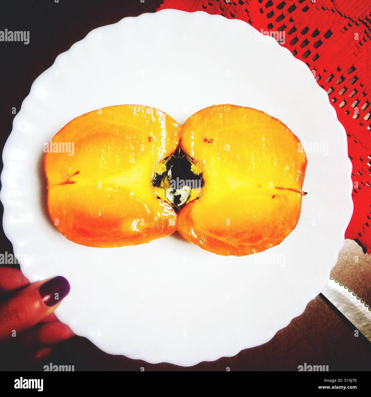 Sharon Fruit High Resolution Stock Photography and Images - Alamy
