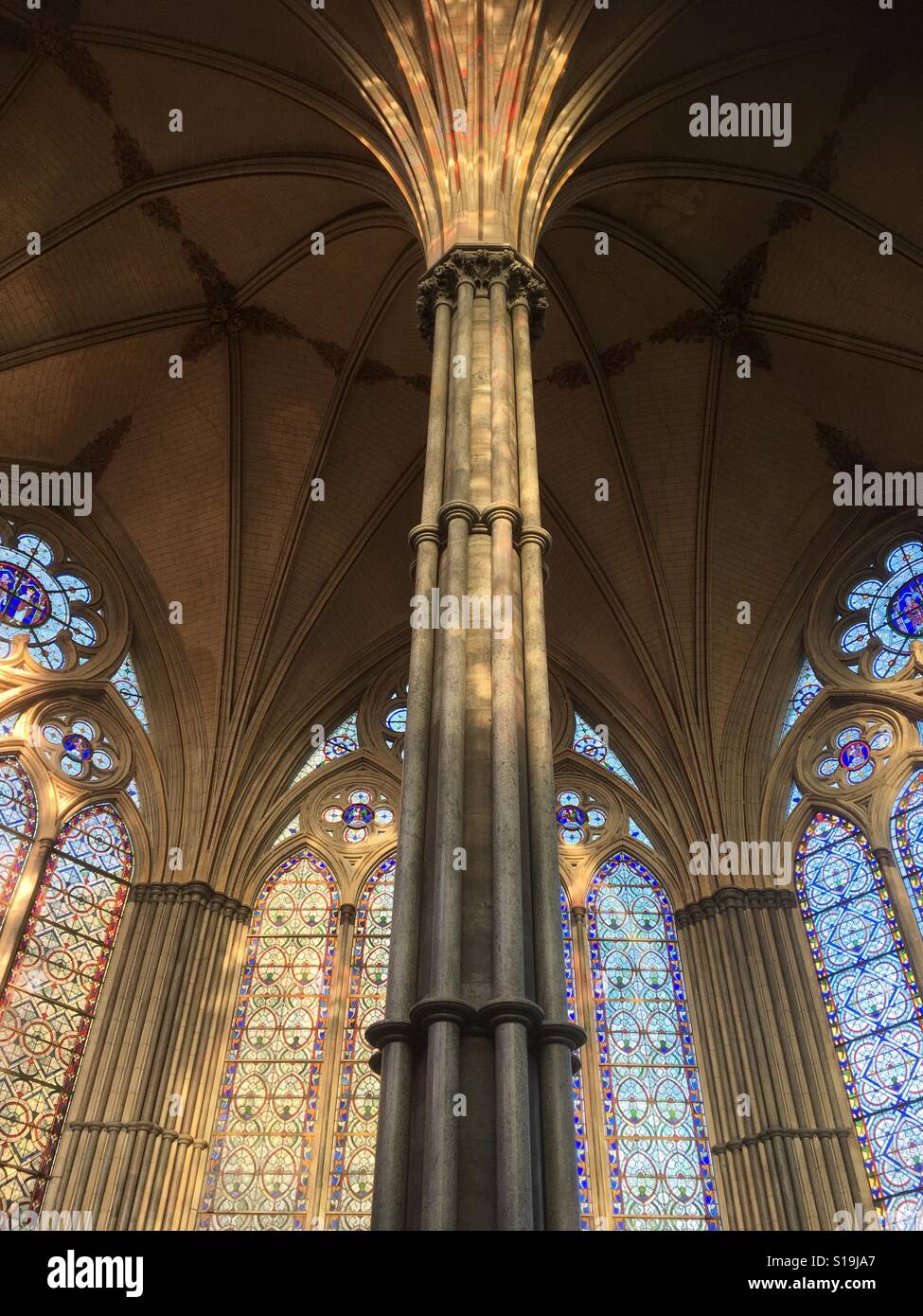 Salisbury cathedral chapter house hi-res stock photography and images ...