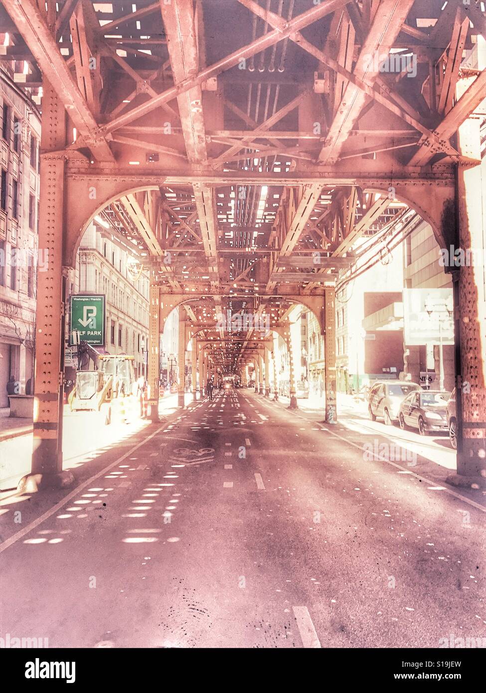 Chicago Elevated Railway High Resolution Stock Photography and Images ...