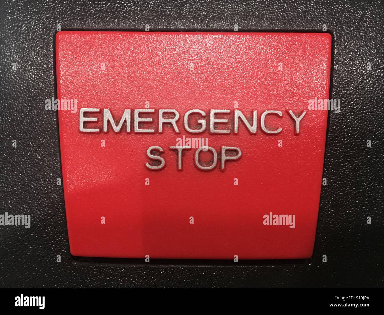 Emergency stop button hi-res stock photography and images - Alamy