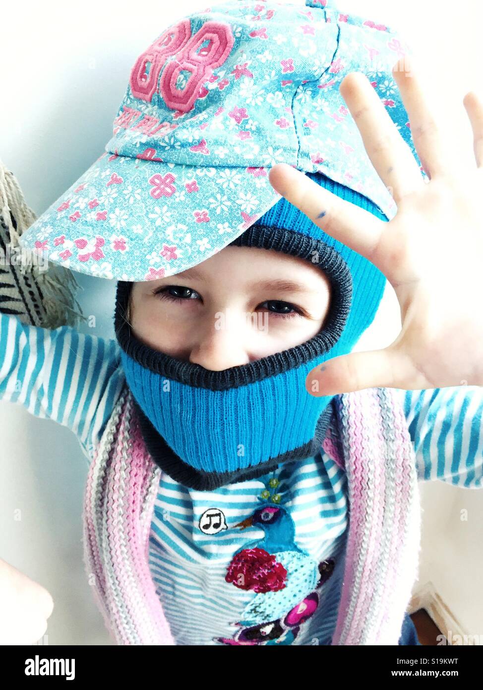 Happy face balaclava hi-res stock photography and images - Alamy