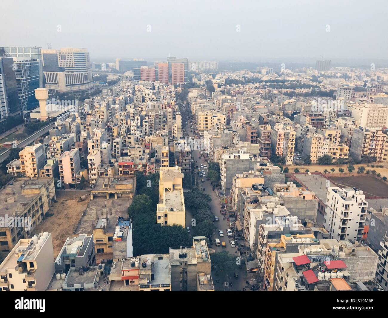 Landscape of Gurgaon Stock Photo - Alamy