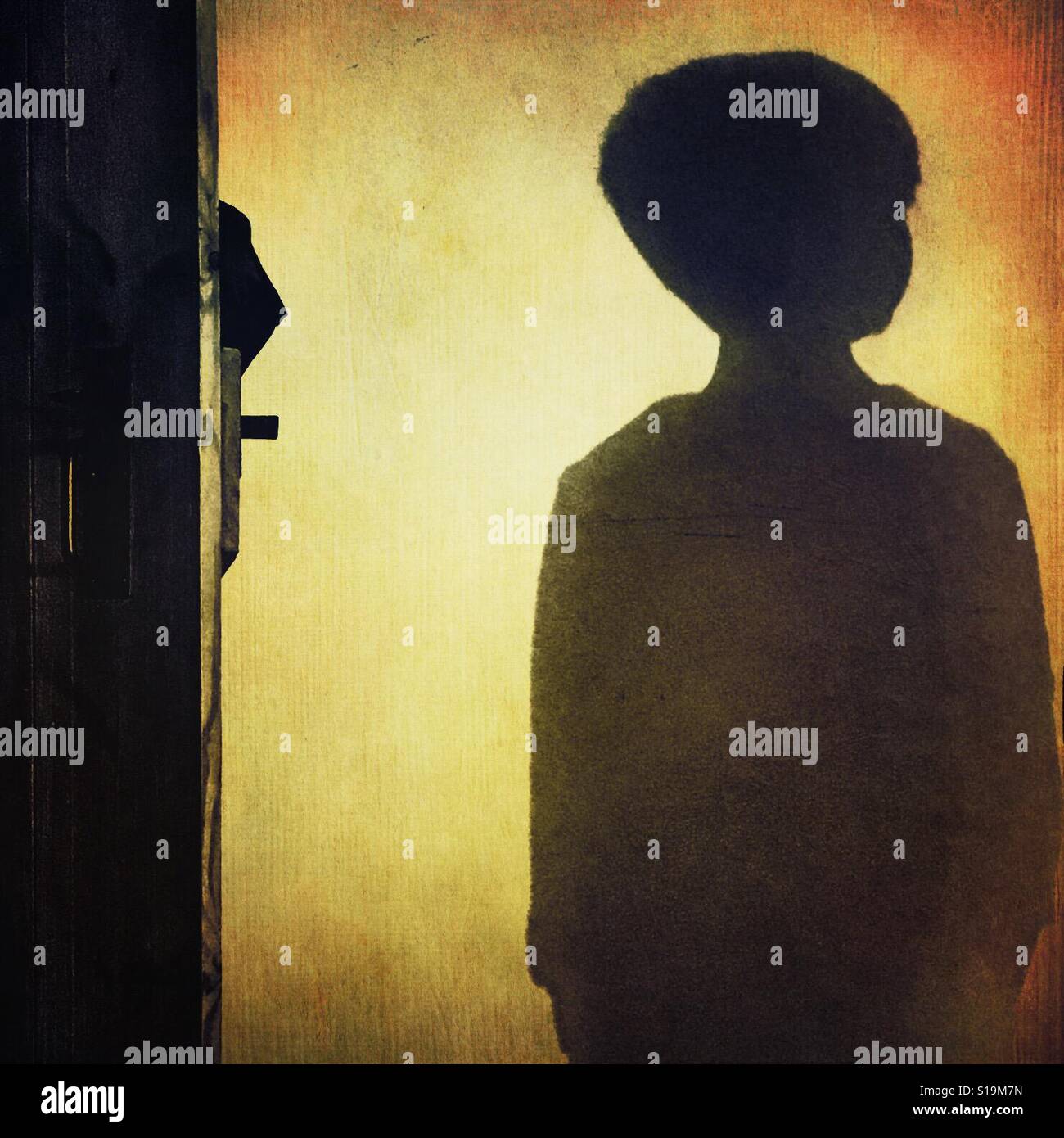 Human shadow silhouette hi-res stock photography and images - Alamy