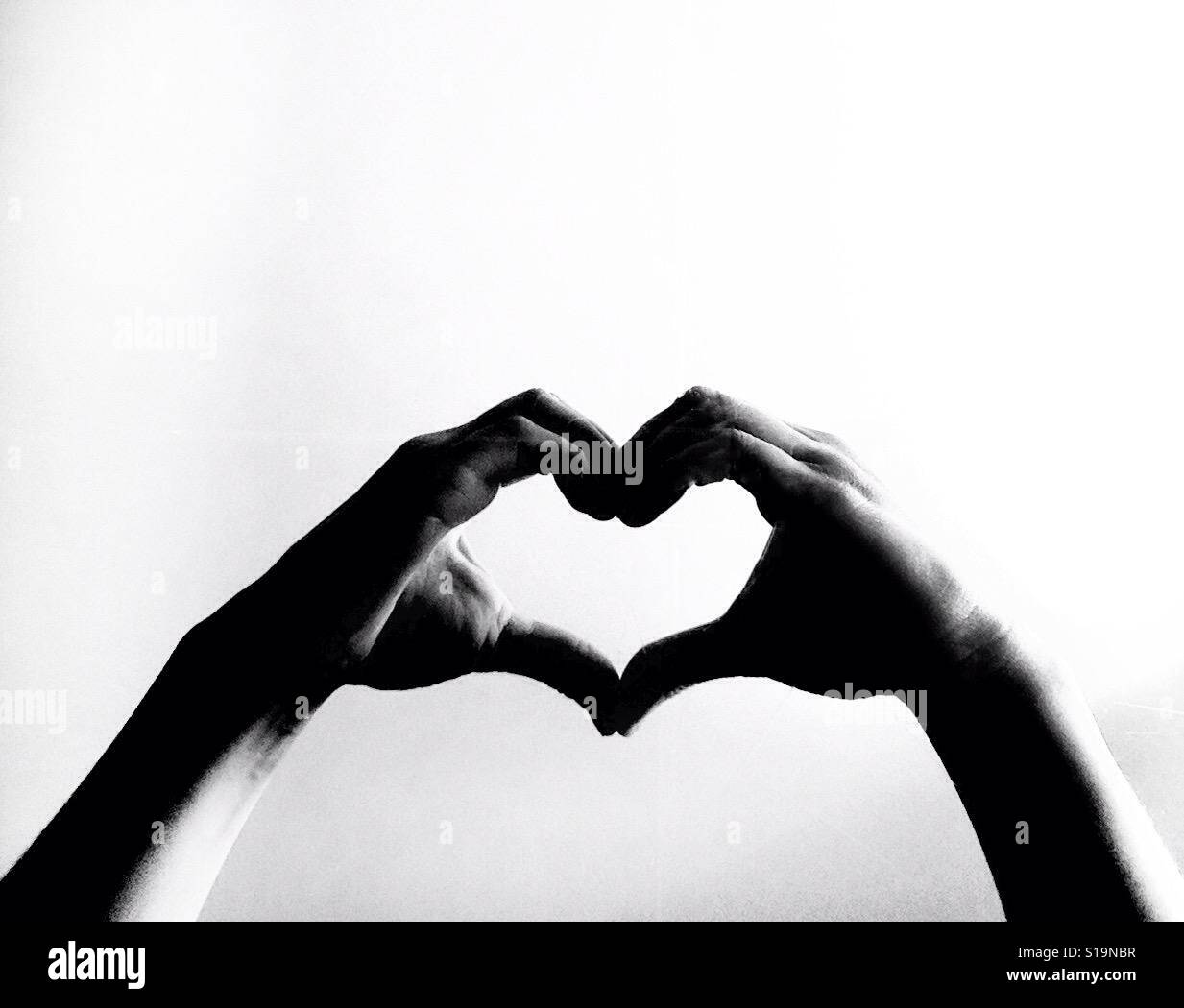 Hands heart hi-res stock photography and images - Alamy