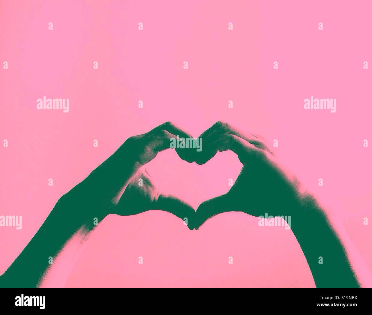 Silhouette hands hi-res stock photography and images - Alamy