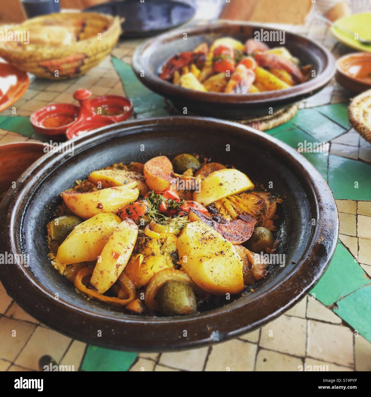 Berber morocco tagine village hi-res stock photography and images - Alamy