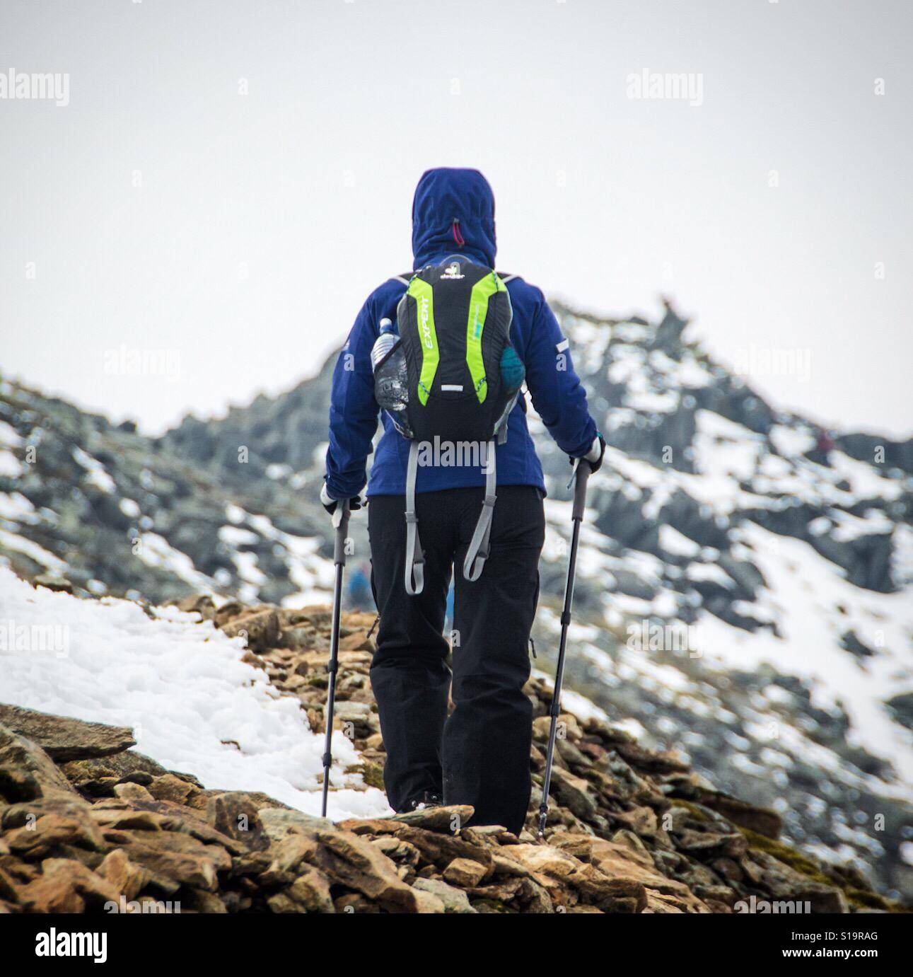 Striding edge helvellyn hi-res stock photography and images - Alamy