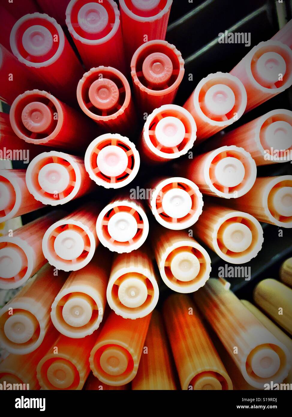 Row of caps hi-res stock photography and images - Alamy