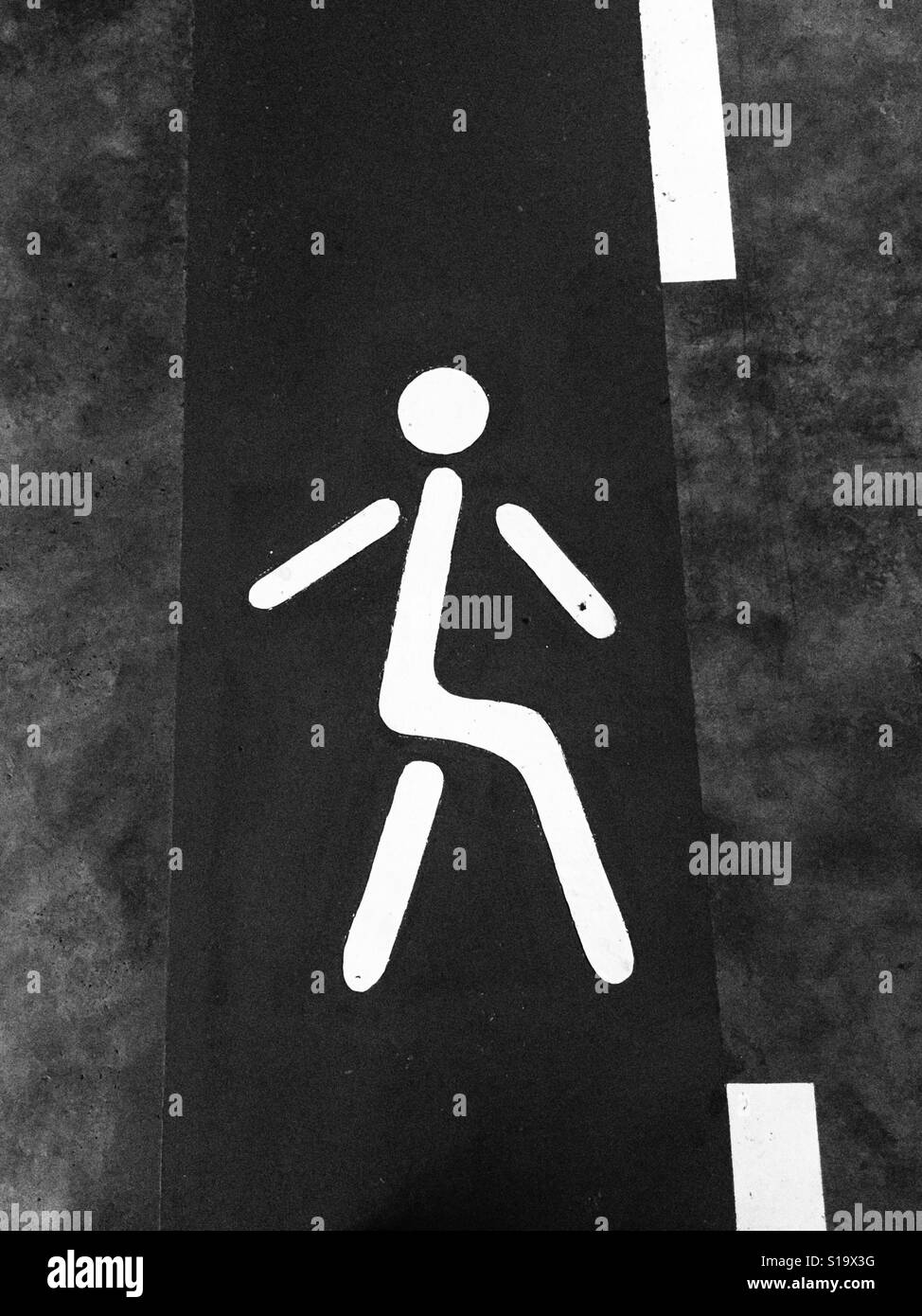 Stickman Black and White Stock Photos & Images - Alamy
