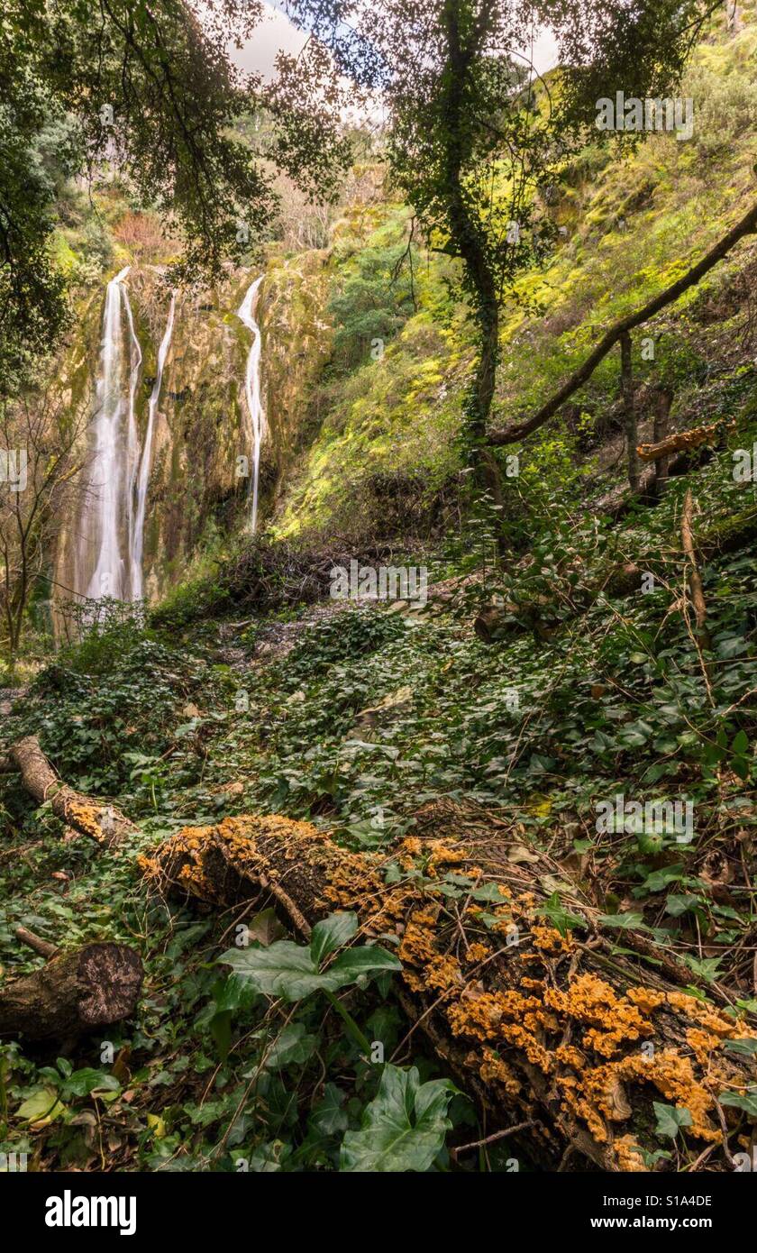 Nymfes waterfall in corfu hi-res stock photography and images - Alamy