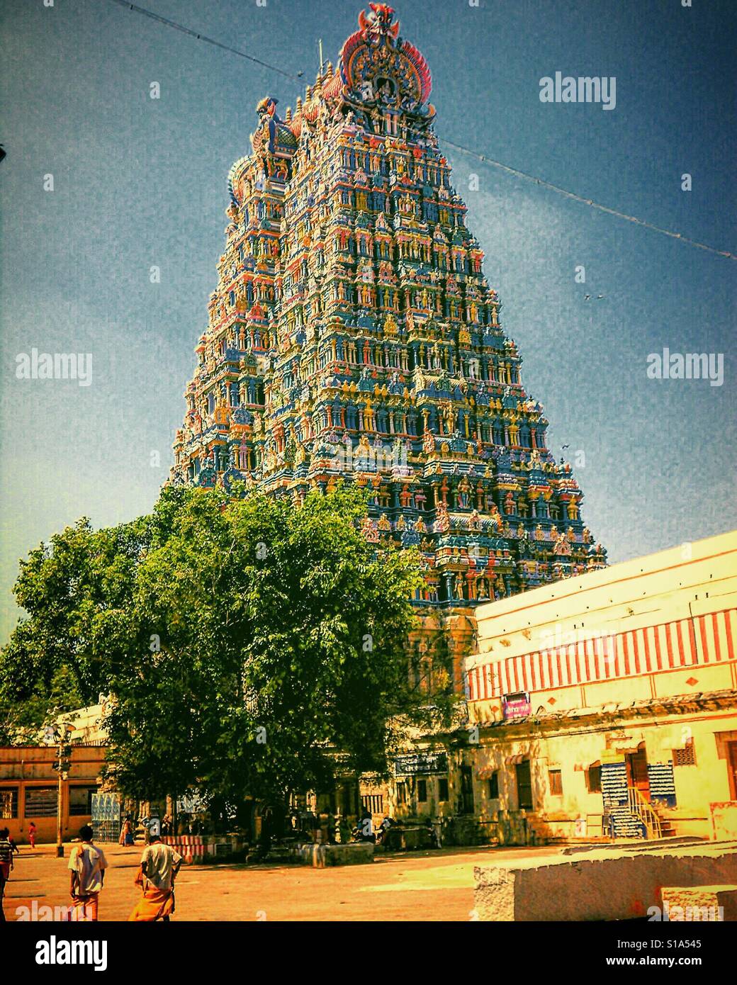 Indian temple photography Stock Photo - Alamy