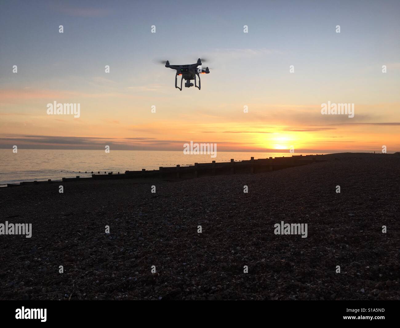 Drone sunset hi-res stock photography and images - Alamy