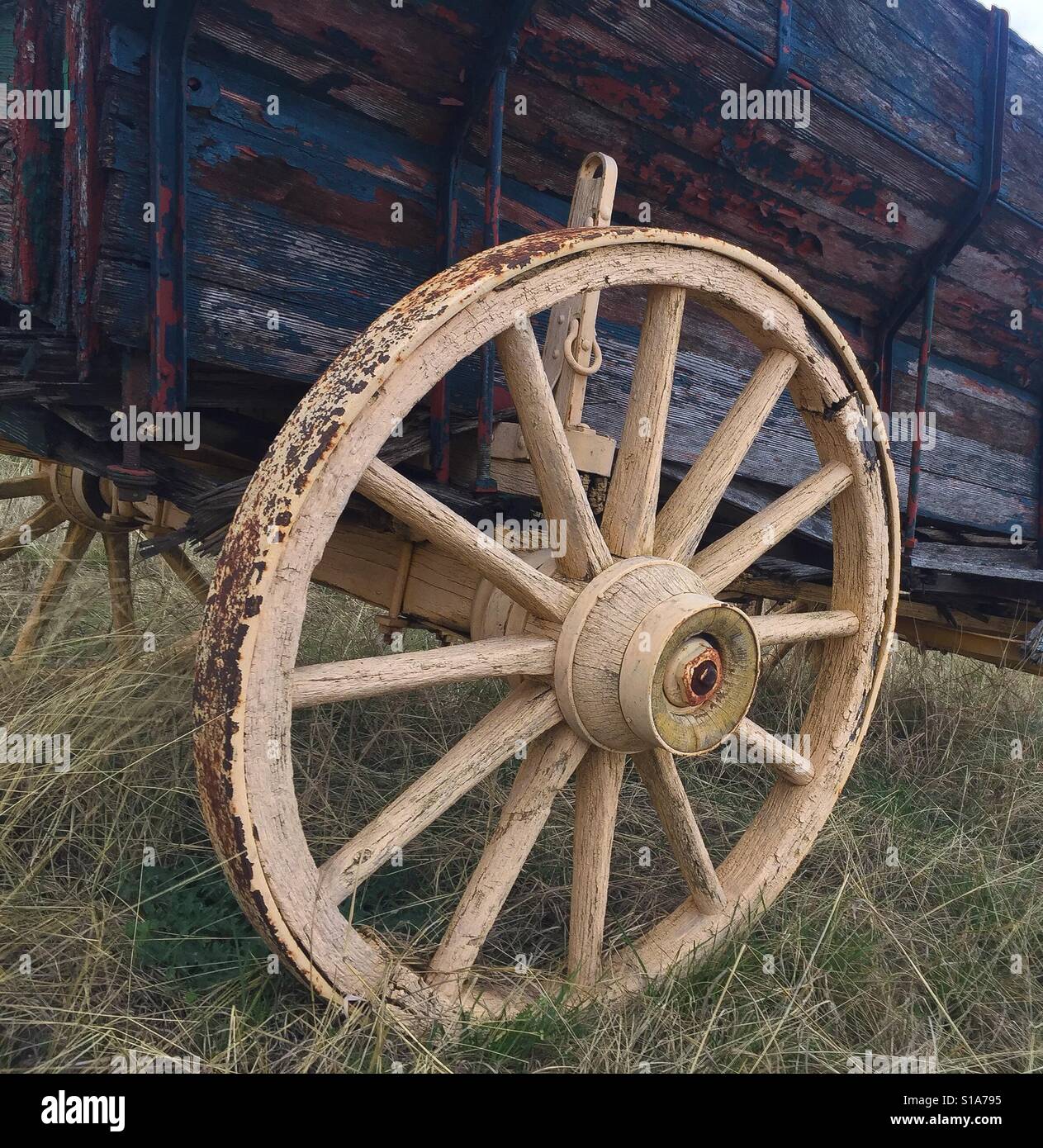 A wagon wheel hi-res stock photography and images - Alamy