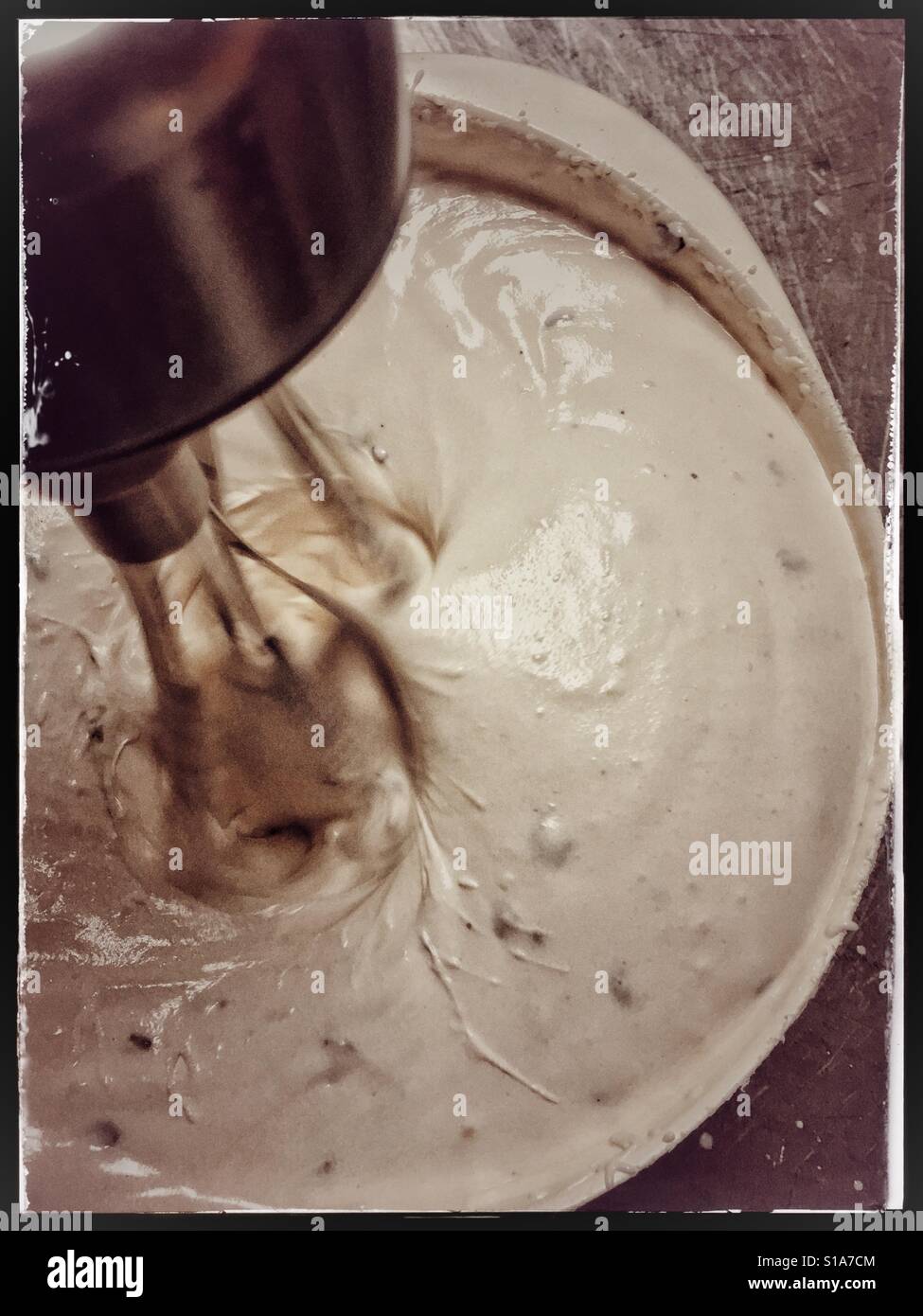 Mixing cream hi-res stock photography and images - Alamy