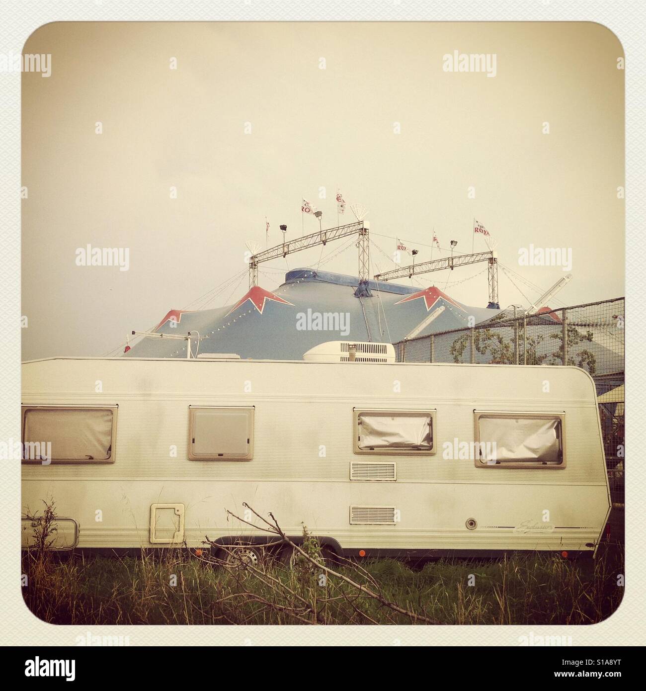 Circus caravan hi-res stock photography and images - Alamy