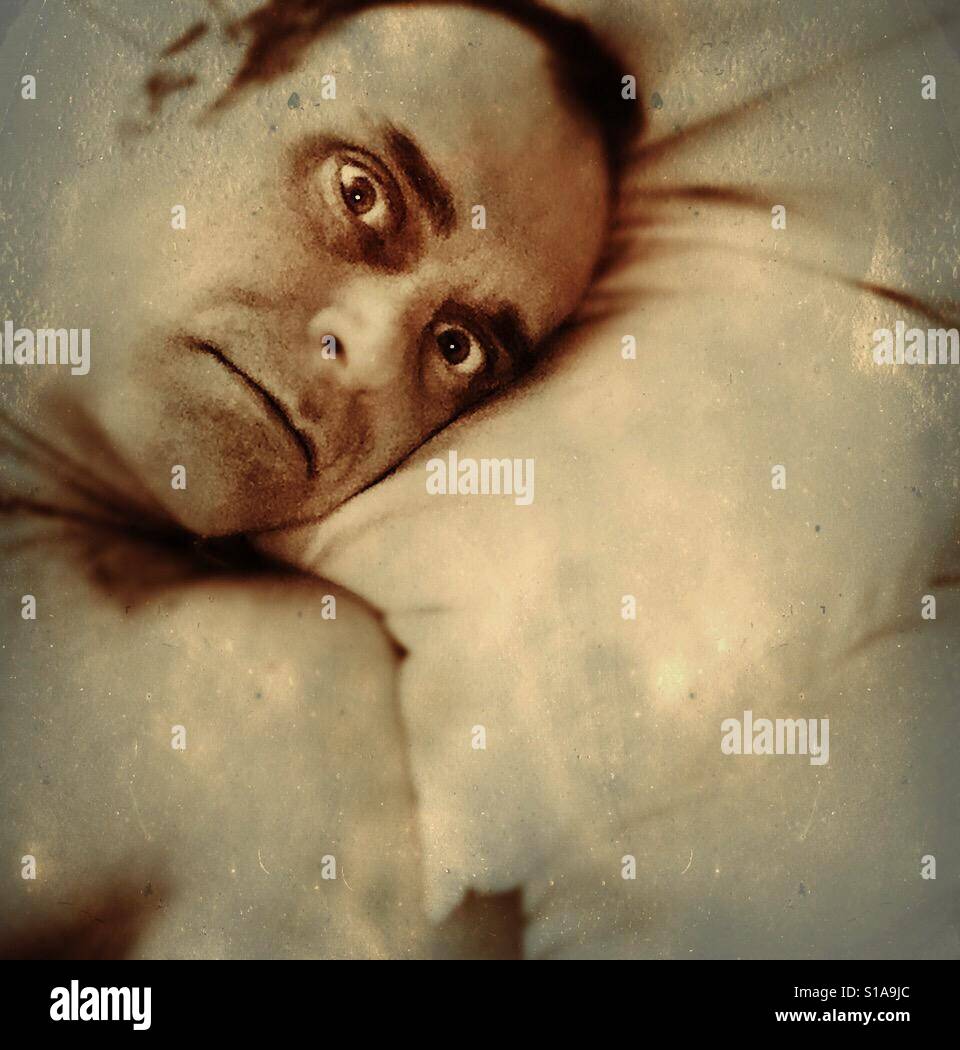 Paranoid man hi-res stock photography and images - Alamy