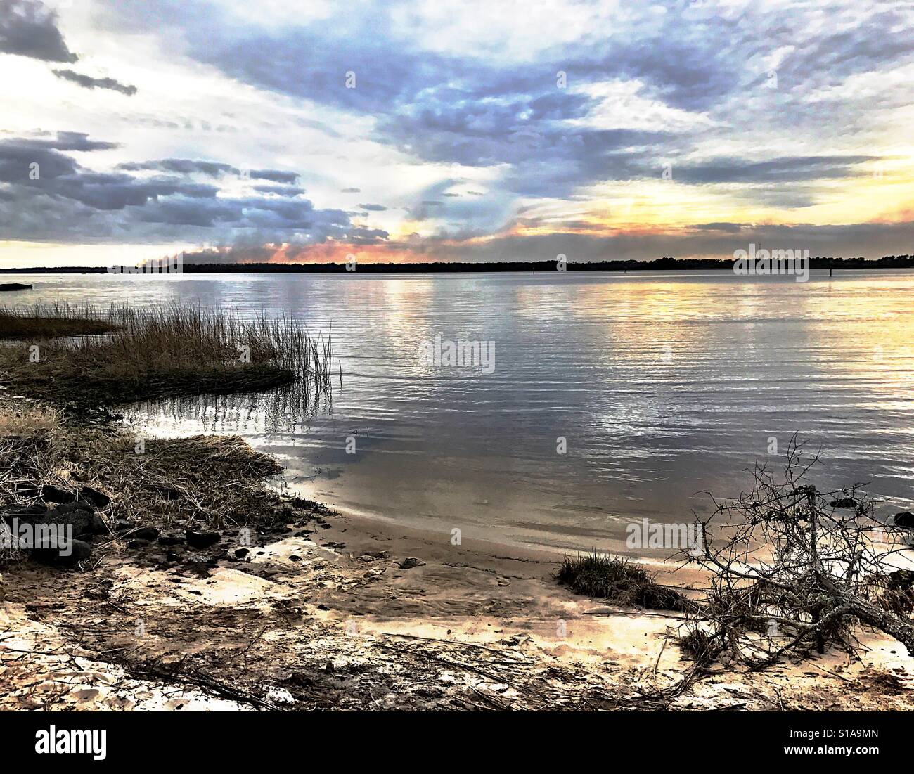 Gorgeous beach sunset hi-res stock photography and images - Alamy