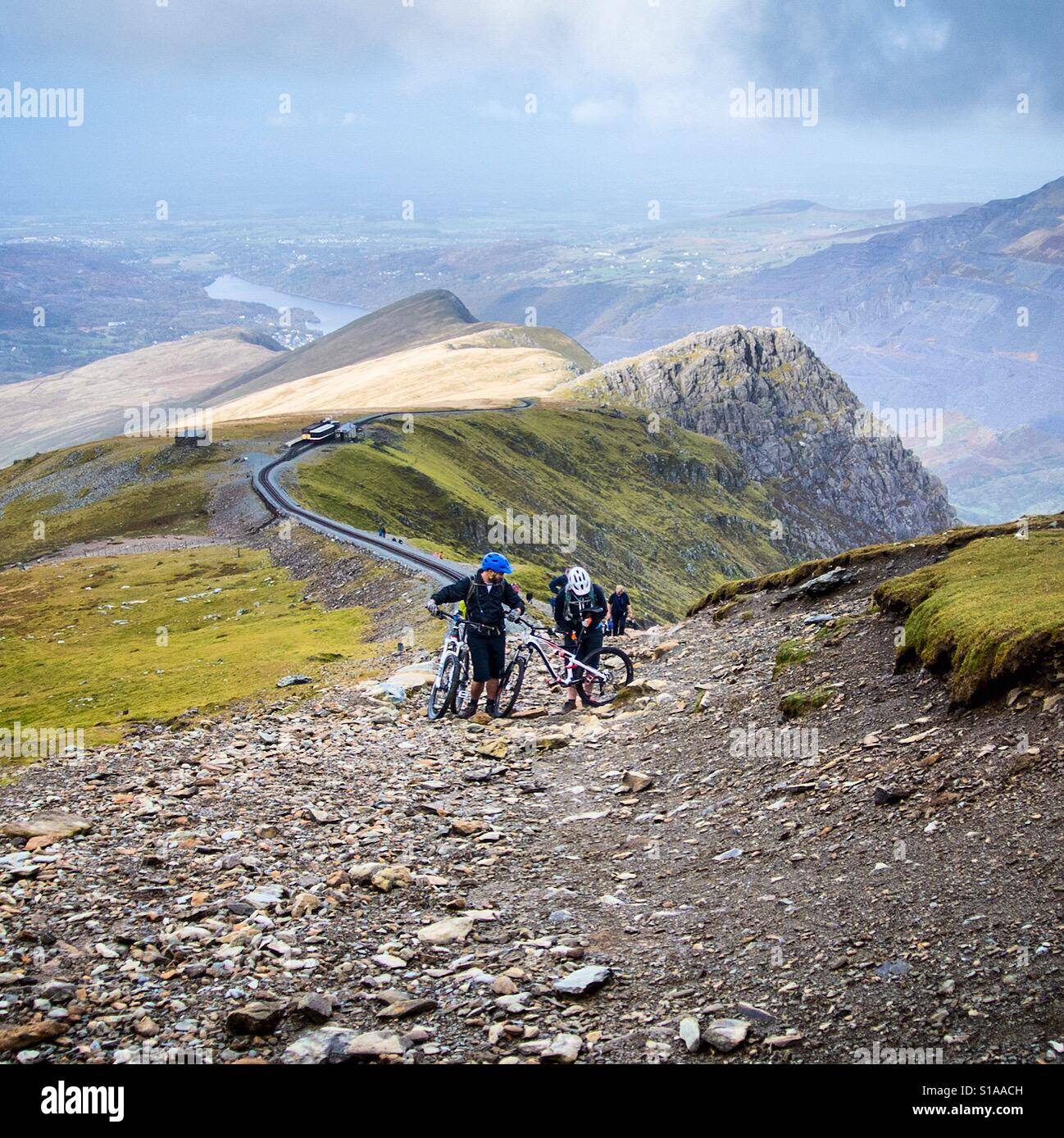 Wales Snowdon Mountain Bike High Resolution Stock Photography and ...