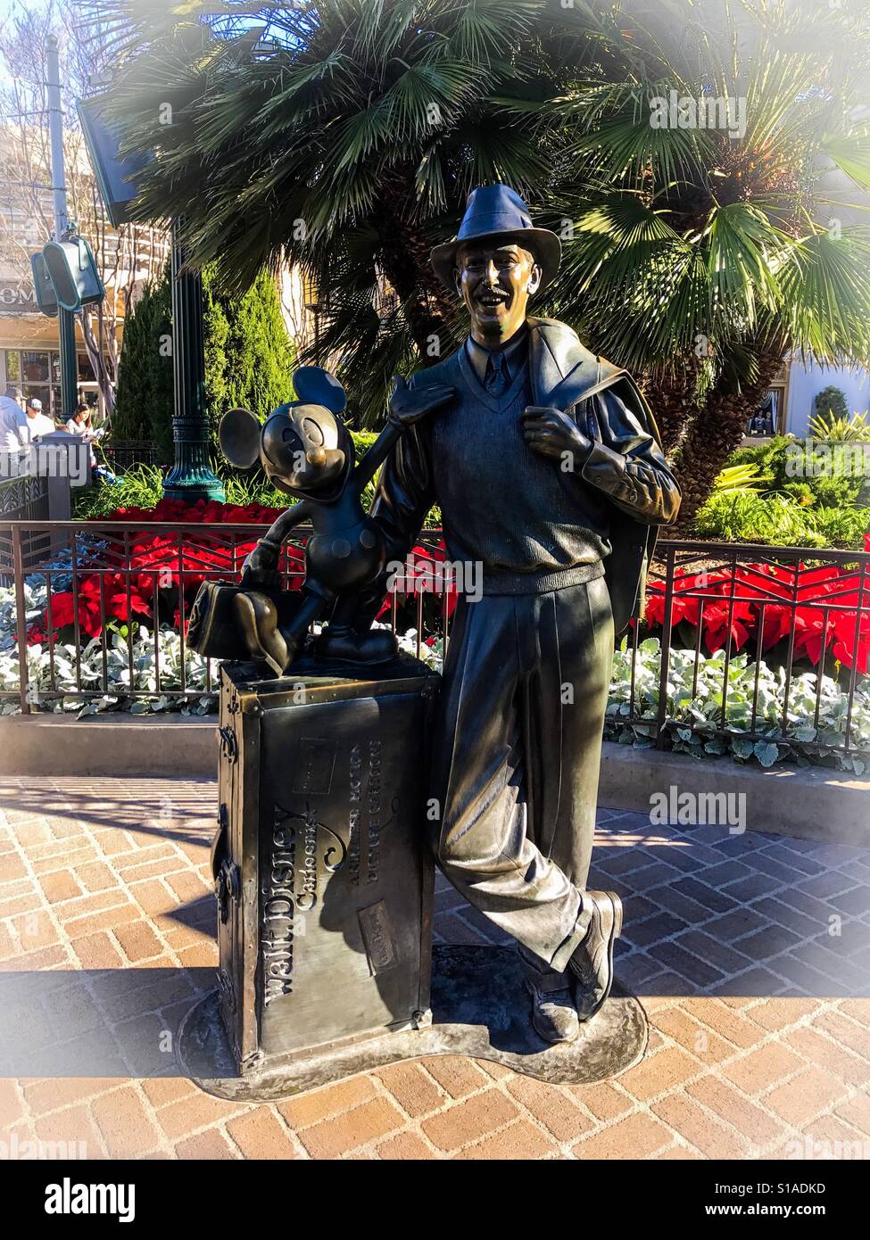 Storytellers Statue at Disney's California Adventure in Anaheim ...