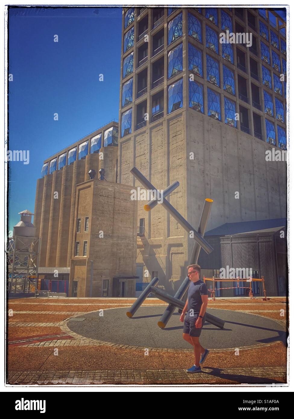 The Zeitz Museum of Modern Art in the V& A Waterfront in Cape Town is ...