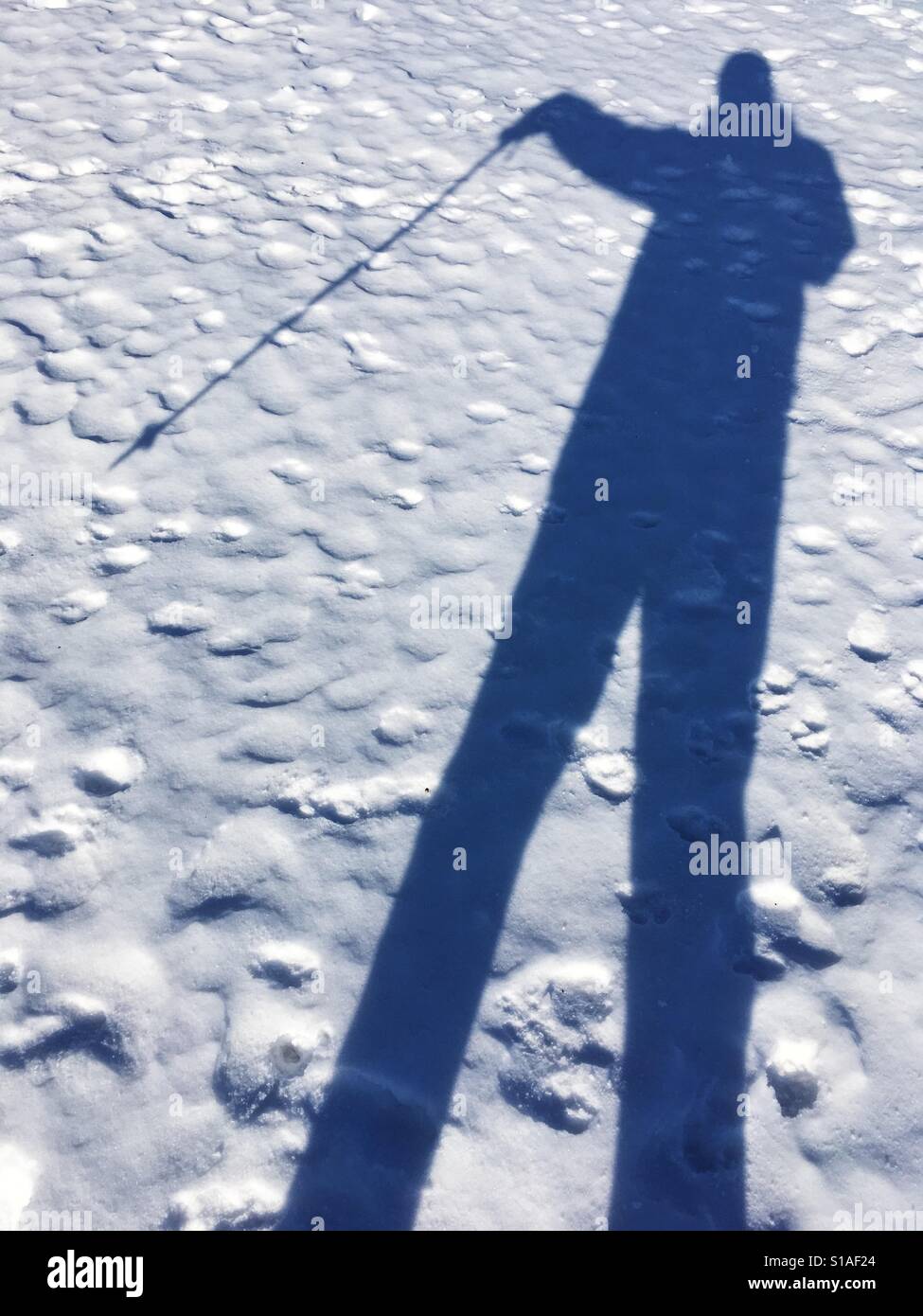 Pointing walking stick hi-res stock photography and images - Alamy