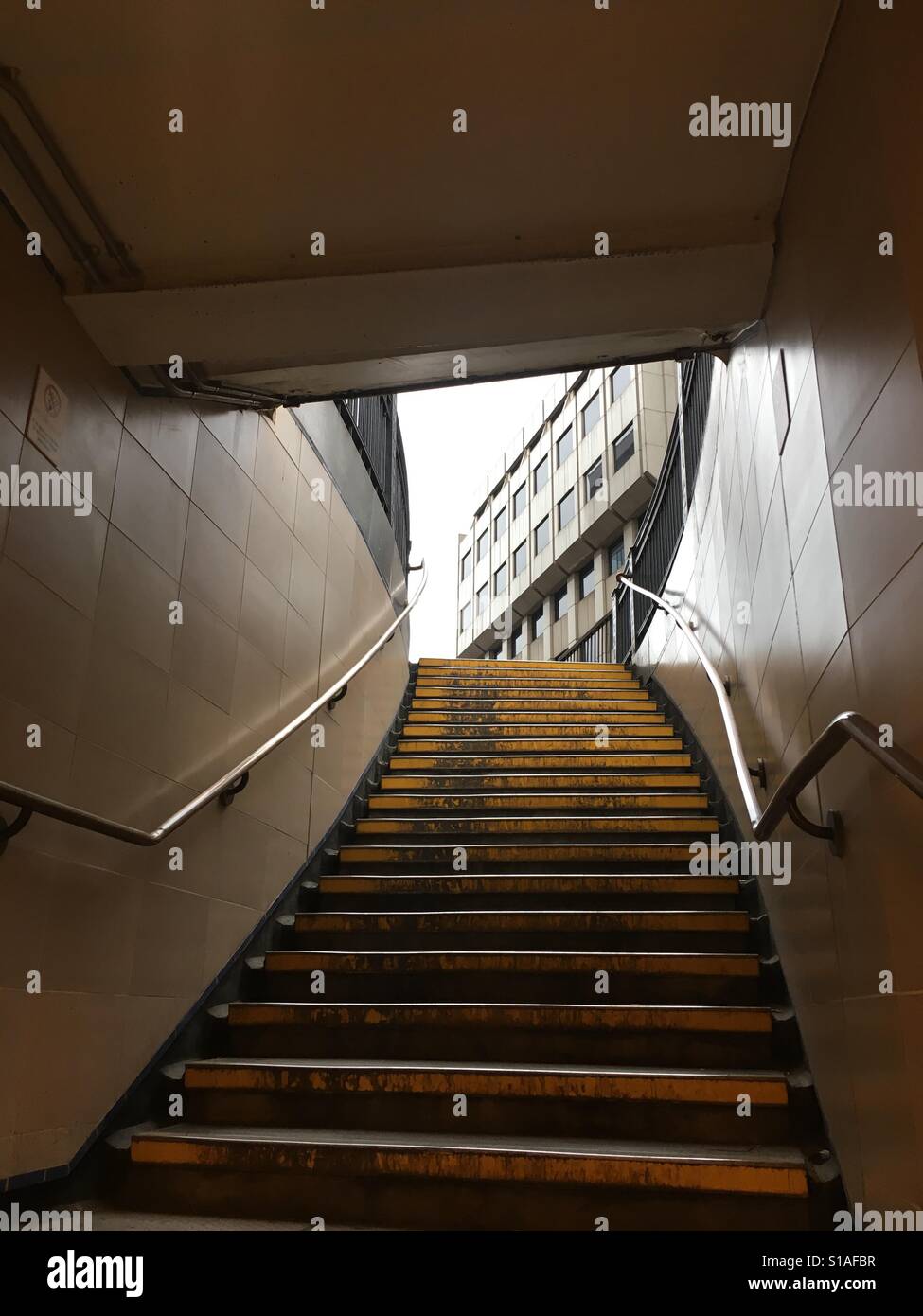 Tube stairs hi-res stock photography and images - Alamy