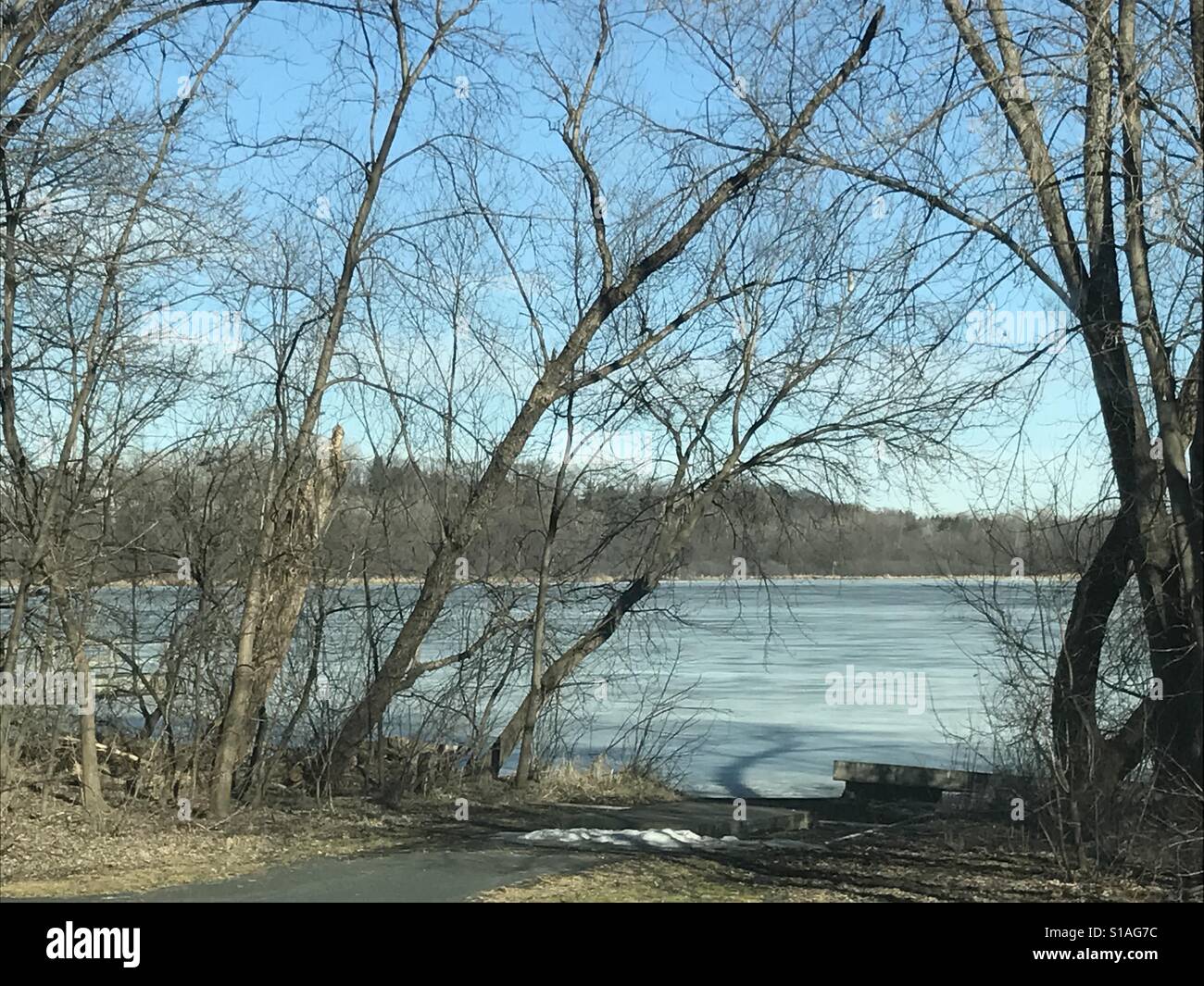 Frozen beauties, the lakes of frozen water Stock Photo - Alamy