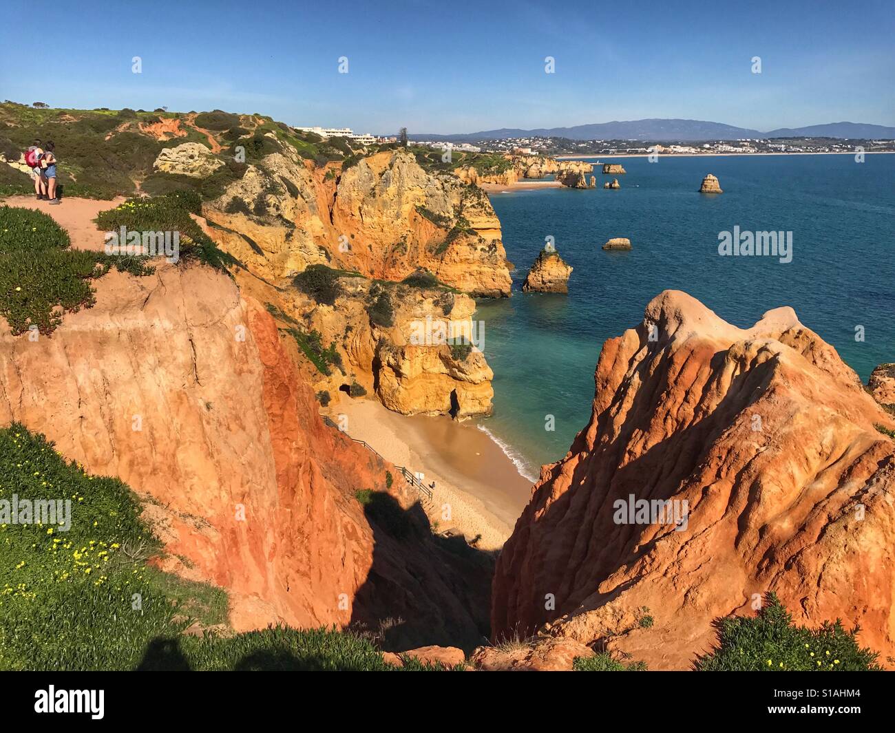 Praia do Camilo Lagos Algarve Portugal Stock Photo - Alamy
