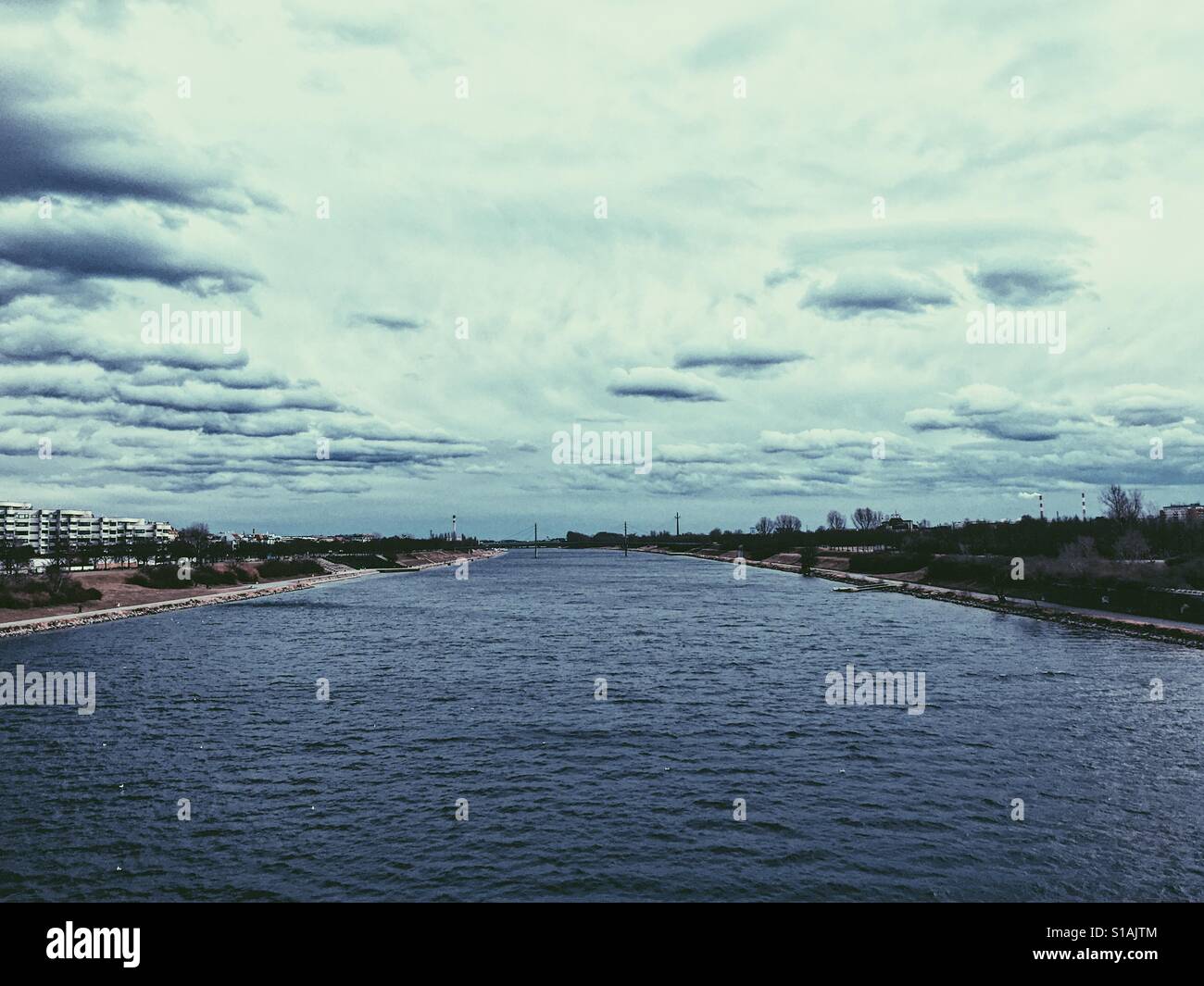 Windy river hi-res stock photography and images - Alamy