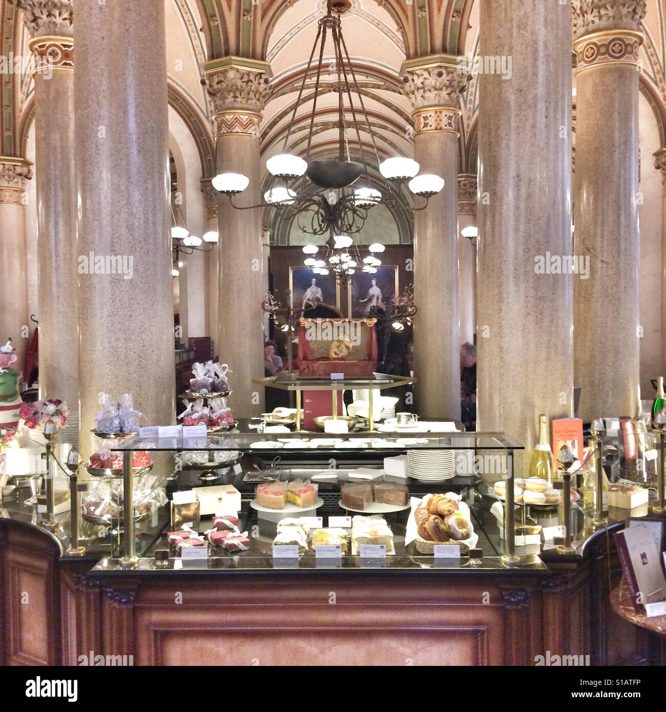 Cafe central Vienna Austria Stock Photo - Alamy