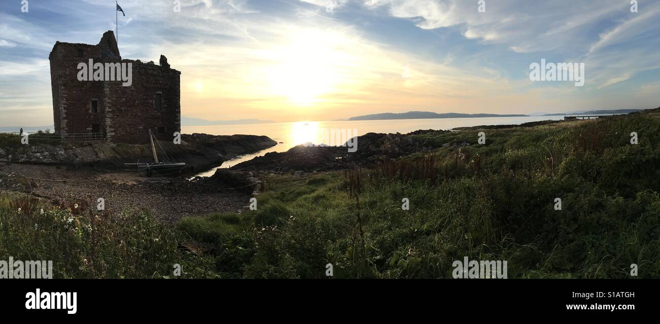 Porter cross castle Stock Photo - Alamy